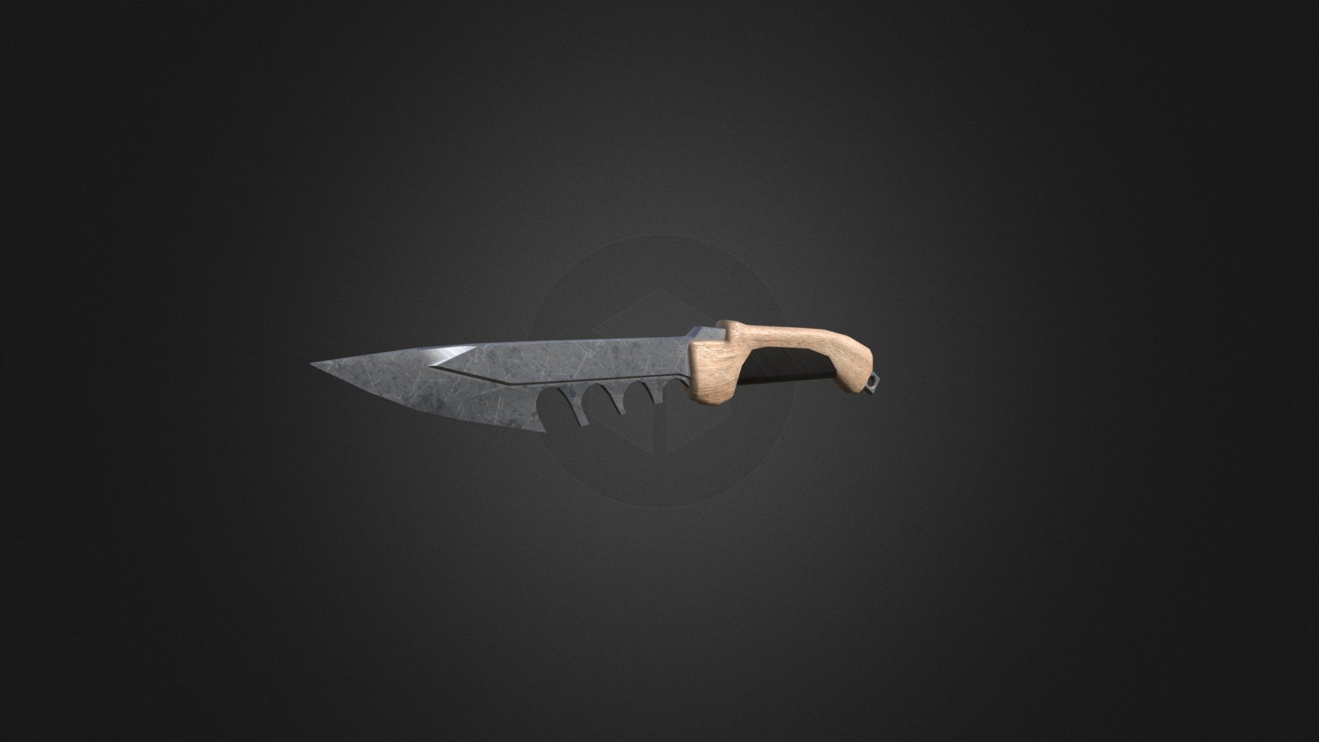 Knife-baisk - 3D model by DivineEdward [4c65ae1] - Sketchfab
