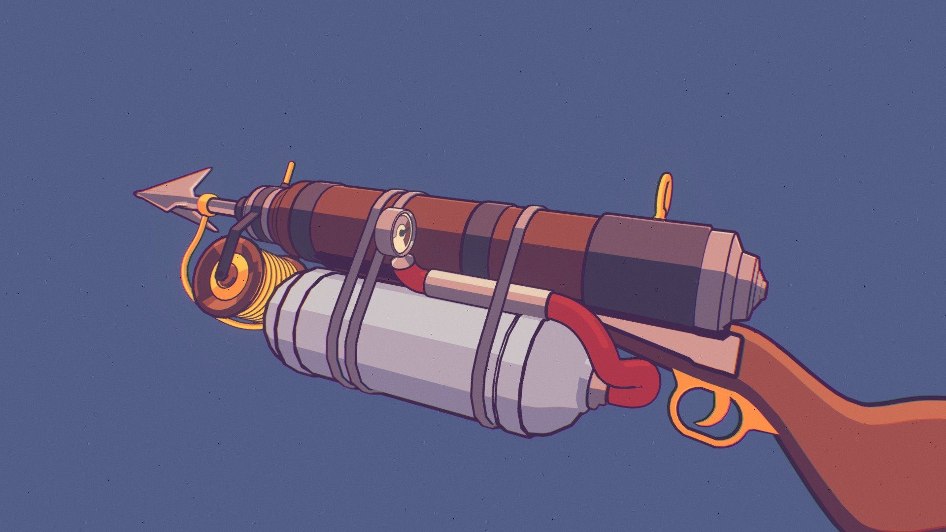 Harpoon - 3D model by mirrol [4c65b3b] - Sketchfab