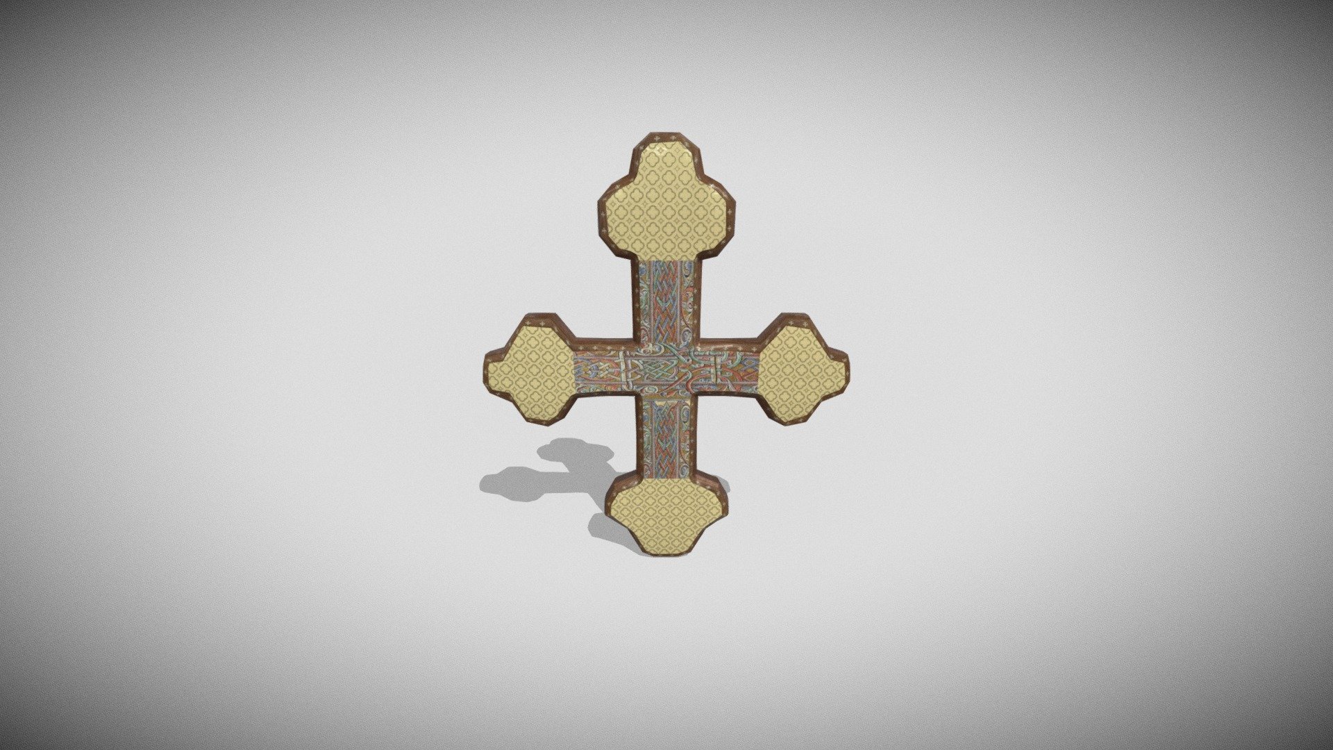 Crucifix - 3D model by Radina Agaeva (@RadinaAgaeva) [4c65d85] - Sketchfab