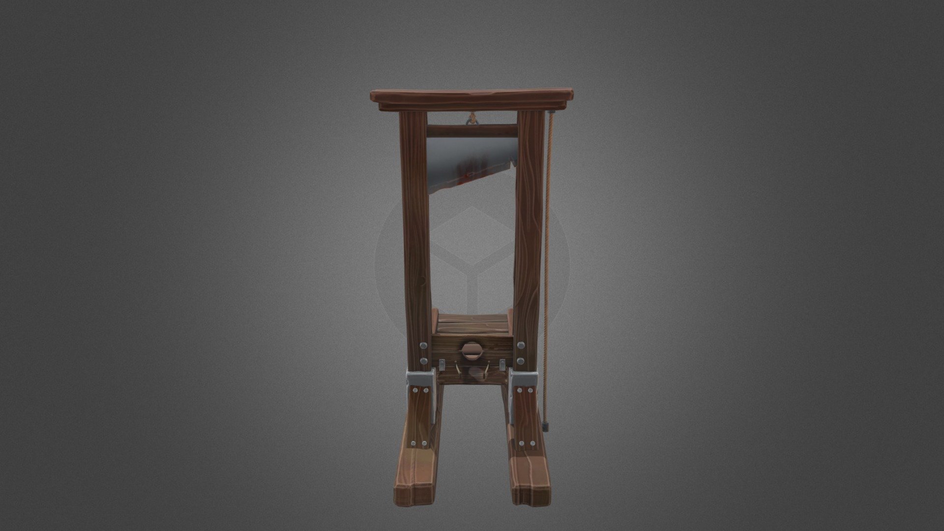 Stylized Guillotine - 3D model by jduckyart (@jjeremiasduque) [4c67b79 ...
