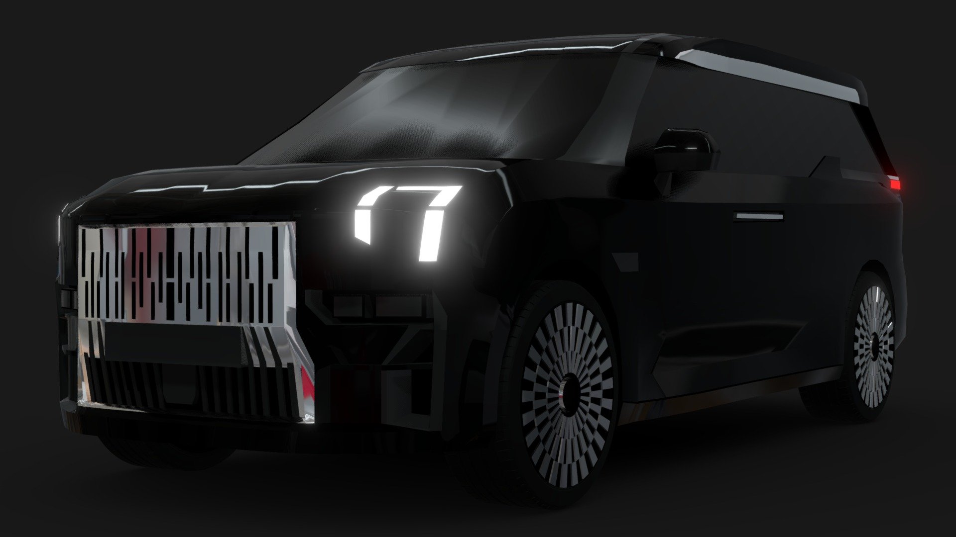 ZEEKR 009 - 3D model by LagzDesign [4c67e53] - Sketchfab