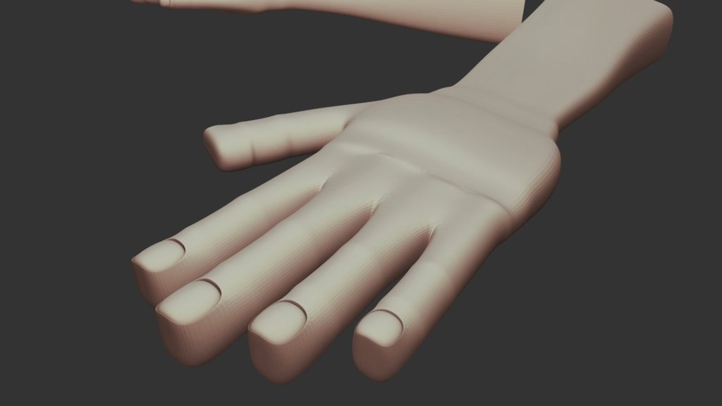 Hand Improved - 3D model by restlessdan [4c68784] - Sketchfab