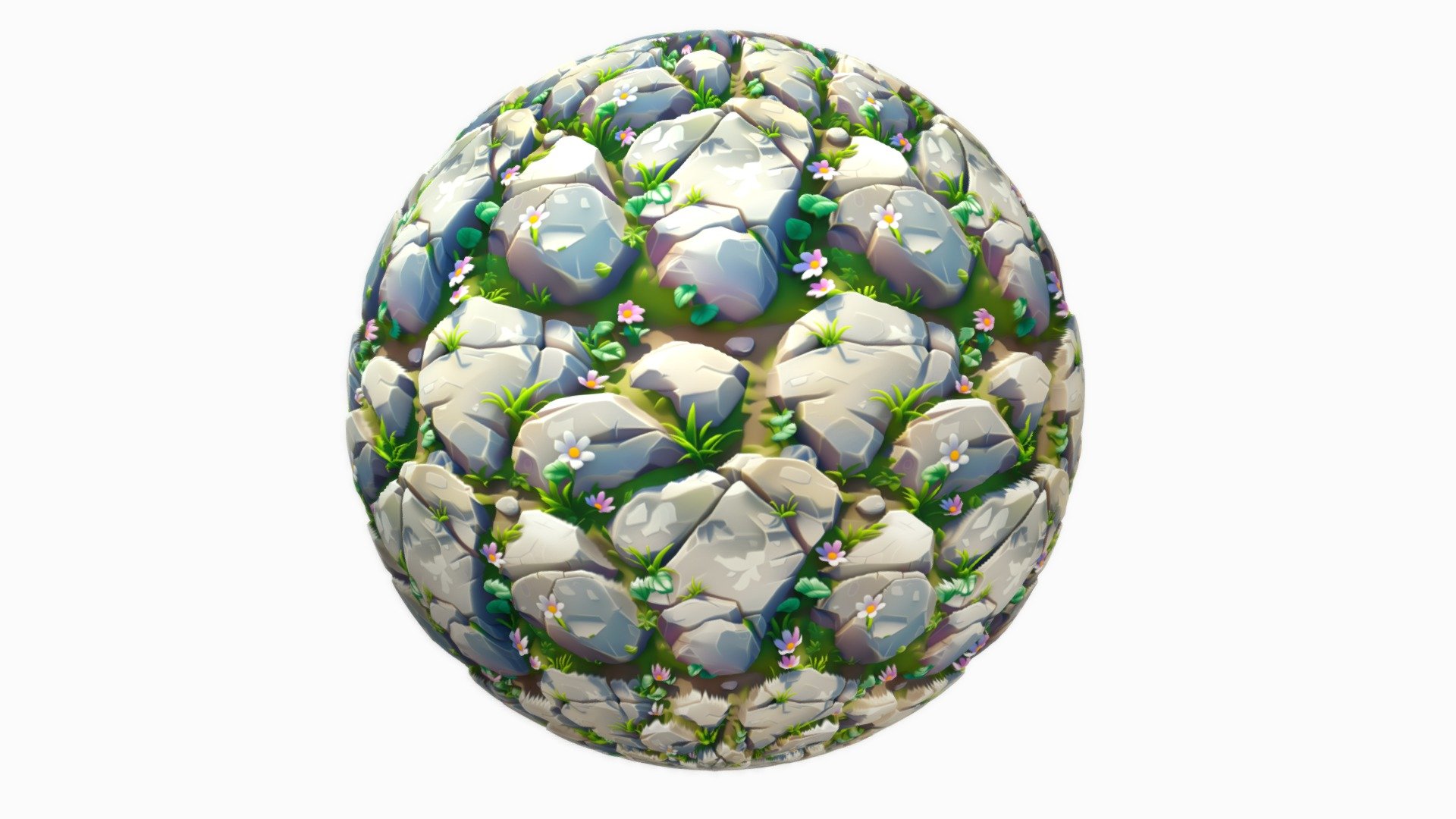 Stylized Ground Seamless Texture - Buy Royalty Free 3D model by ...