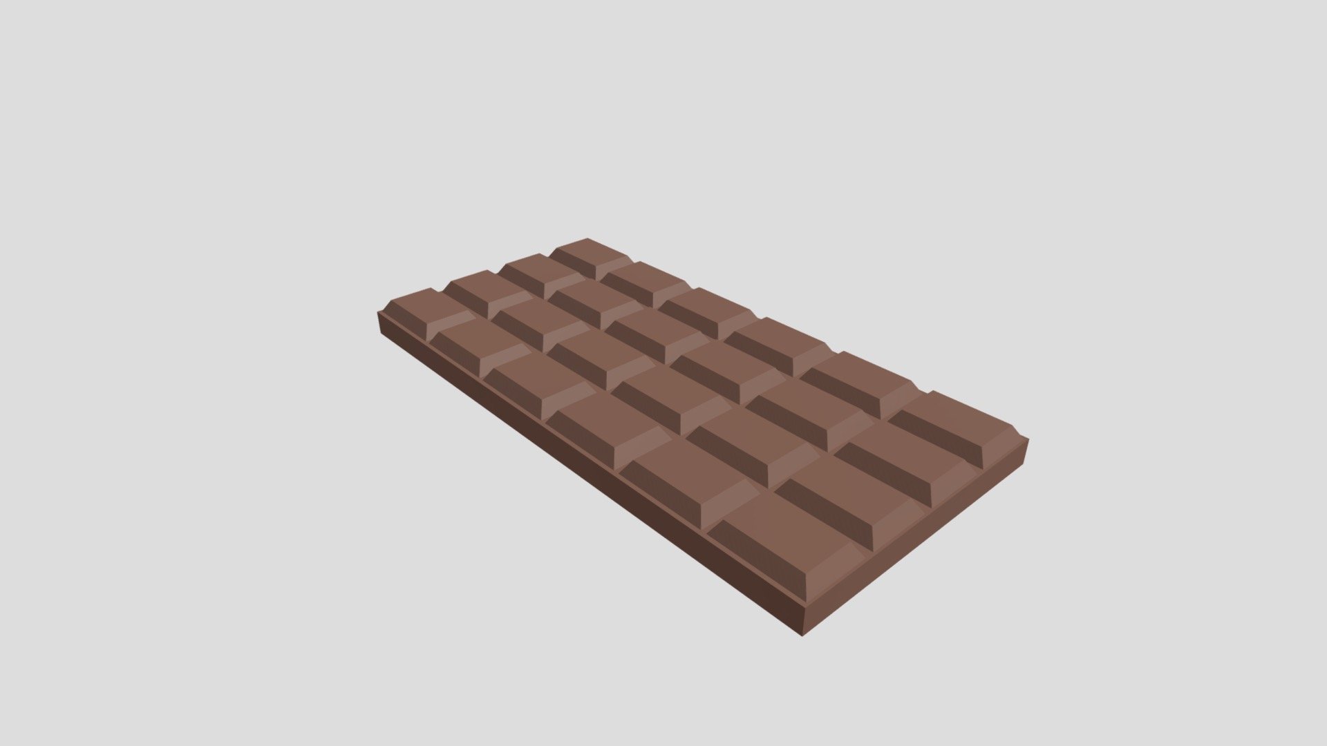 Chocolate Bar - Buy Royalty Free 3D model by Ed+ (@EDplus) [4c6aa06 ...