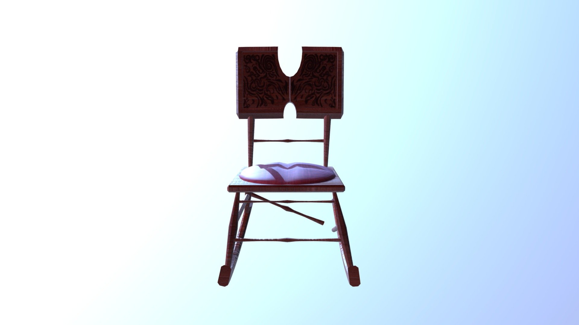 Rocking Chair - 3D model by AlfieHards [4c6de0f] - Sketchfab