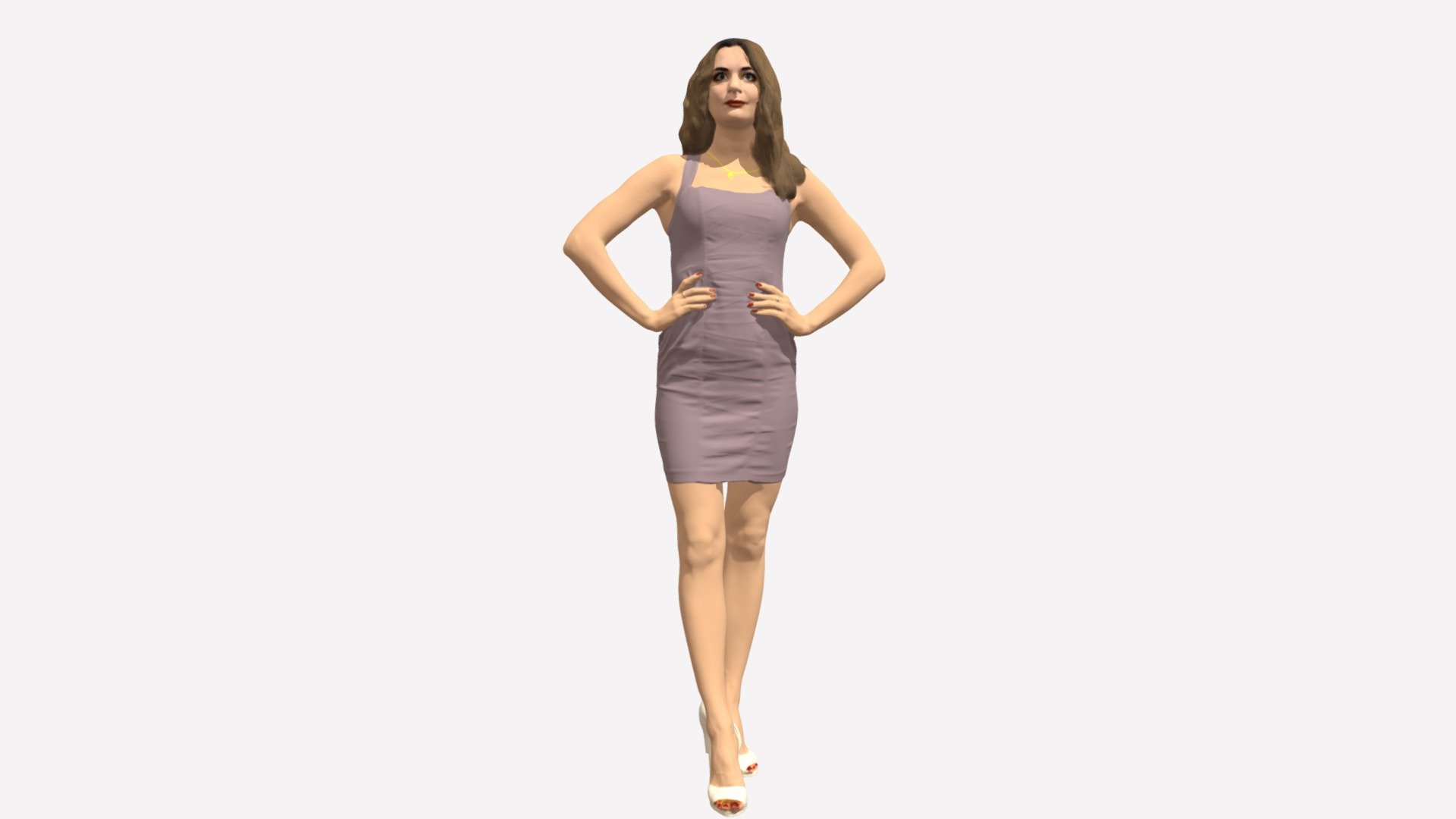 Fashion Woman 0714-11 - Buy Royalty Free 3D model by 3DFarm [4c6e7c0 ...