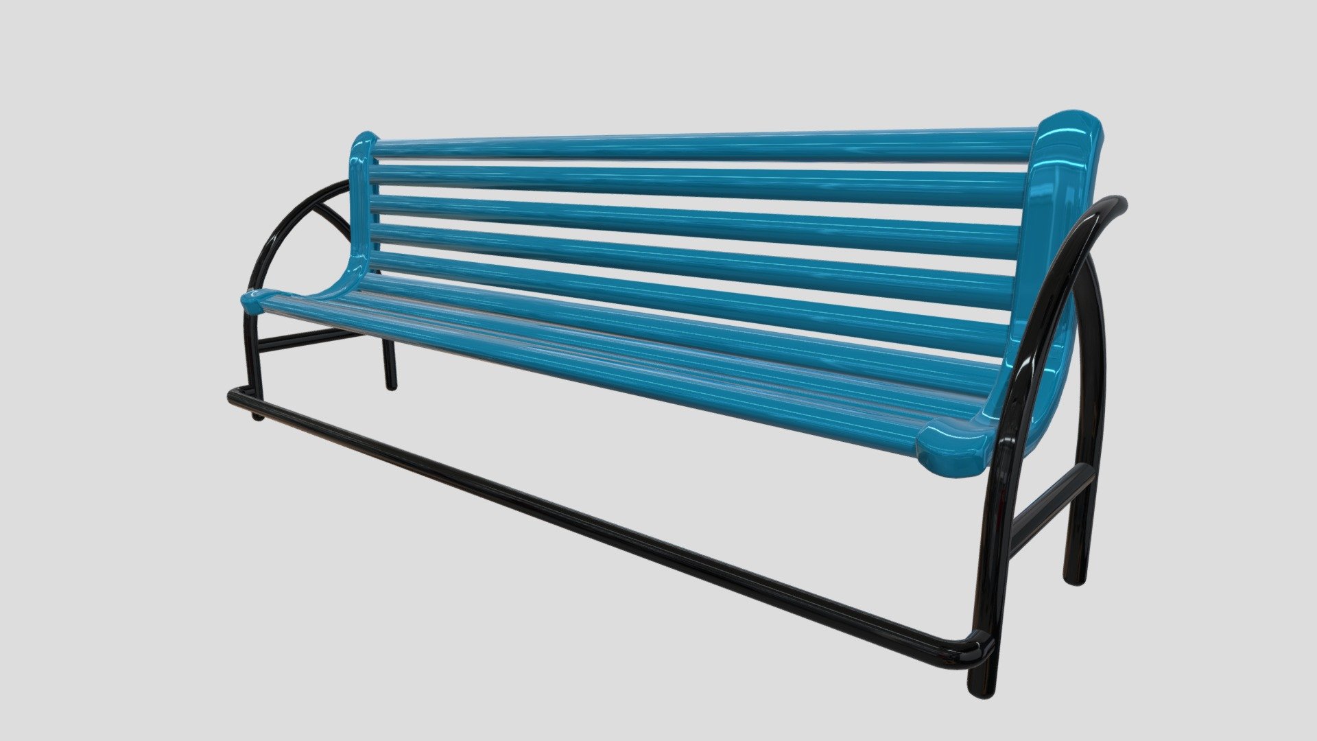 Banc - 3D model by boitaloran [4c6eafd] - Sketchfab