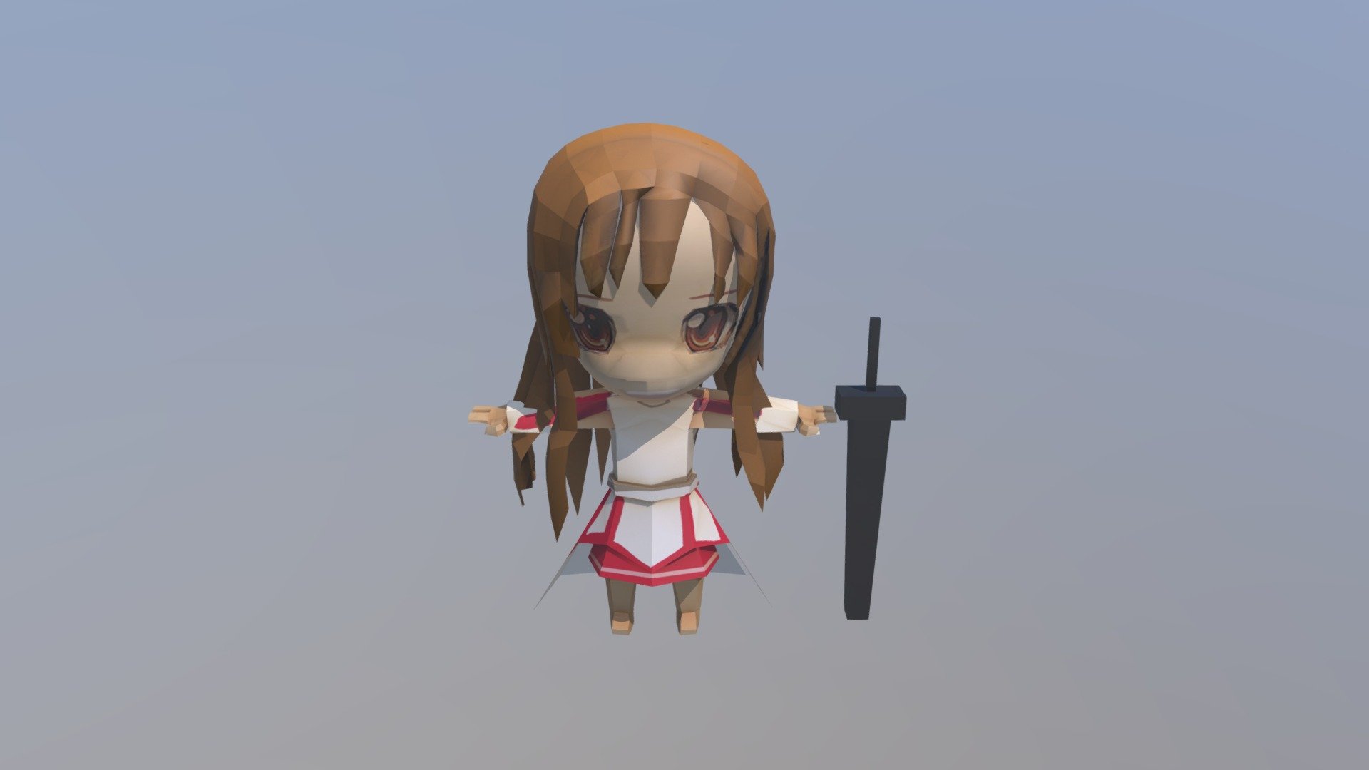 asuna 2 - 3D model by Sorajoe1 [4c6f533] - Sketchfab