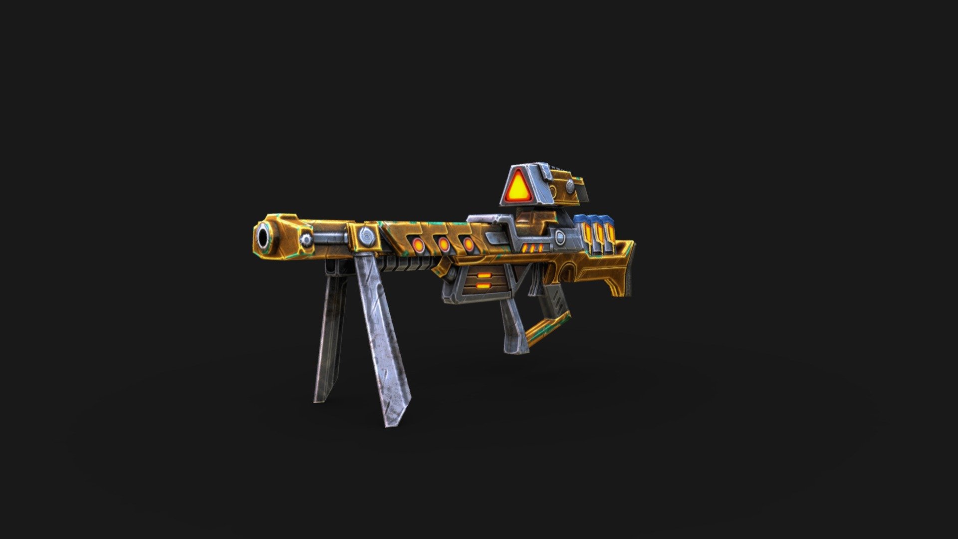 Reptile_Shooter_01weapon - 3D model by CC (@ccsf) [4c6fcf4] - Sketchfab