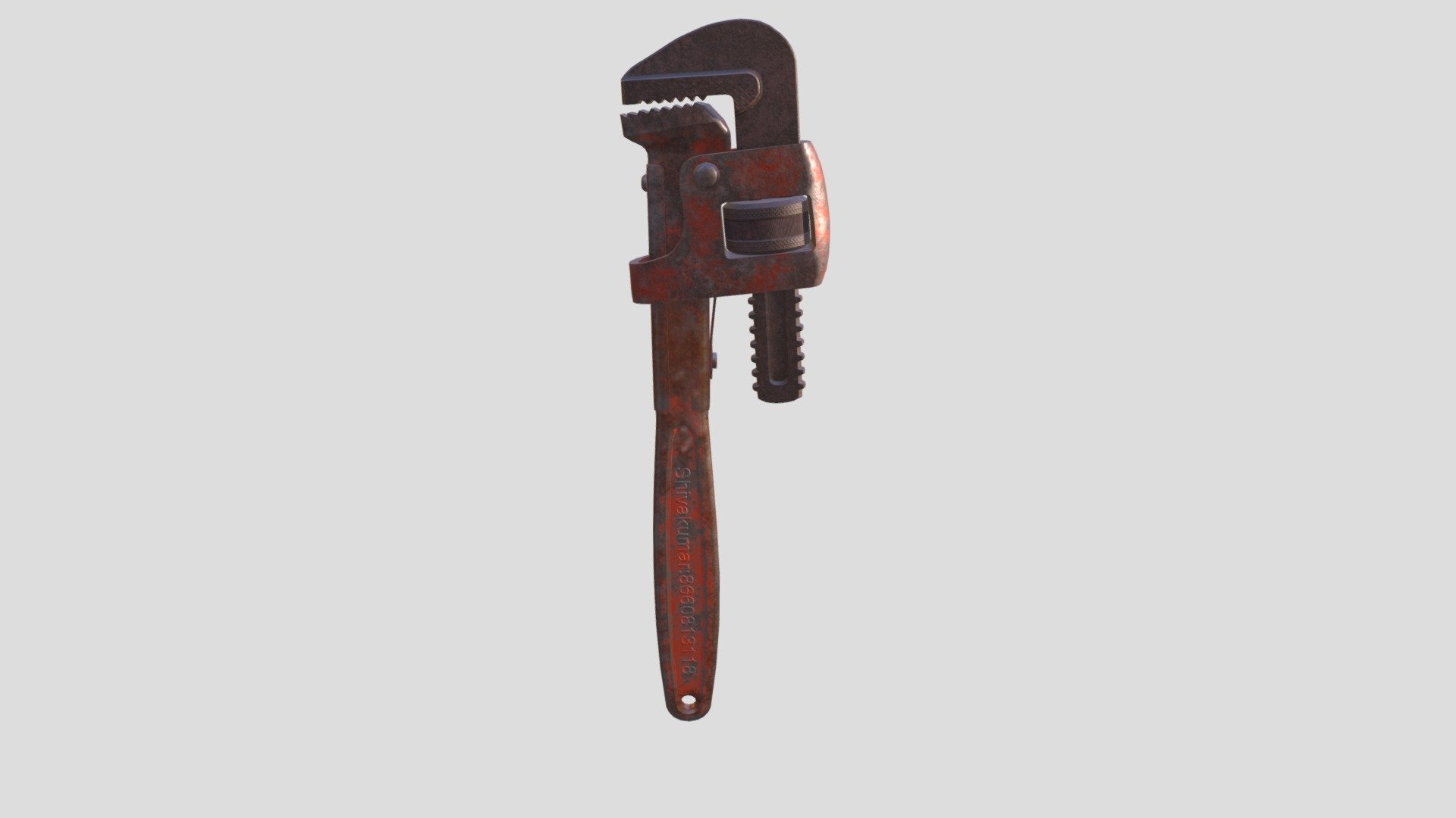 Wrench Model - 3D model by shivakumar8379 [4c6fed0] - Sketchfab