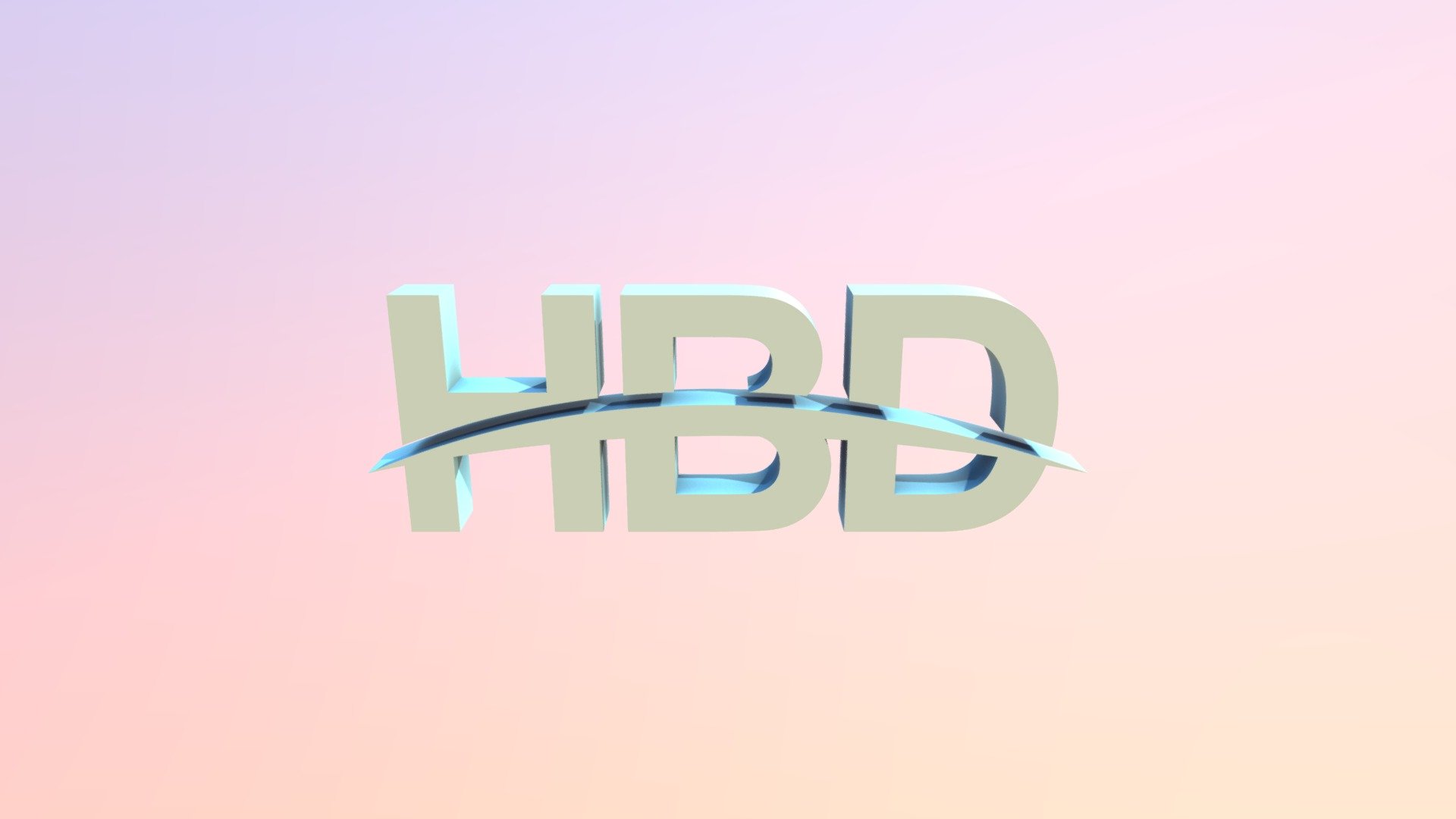 hbd - 3D model by tuchaco [4c6ffab] - Sketchfab