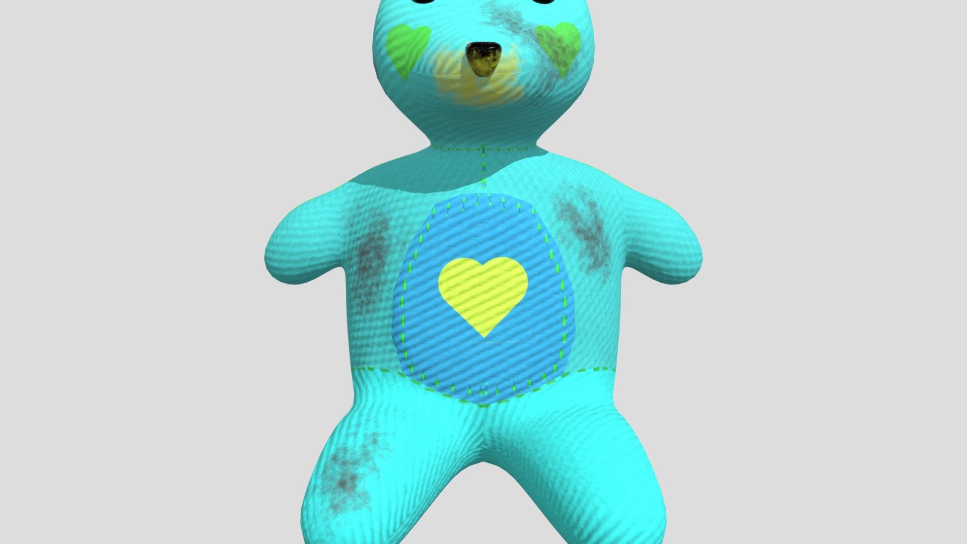 Cute Bear - 3D model by Zepher06 [4c70099] - Sketchfab