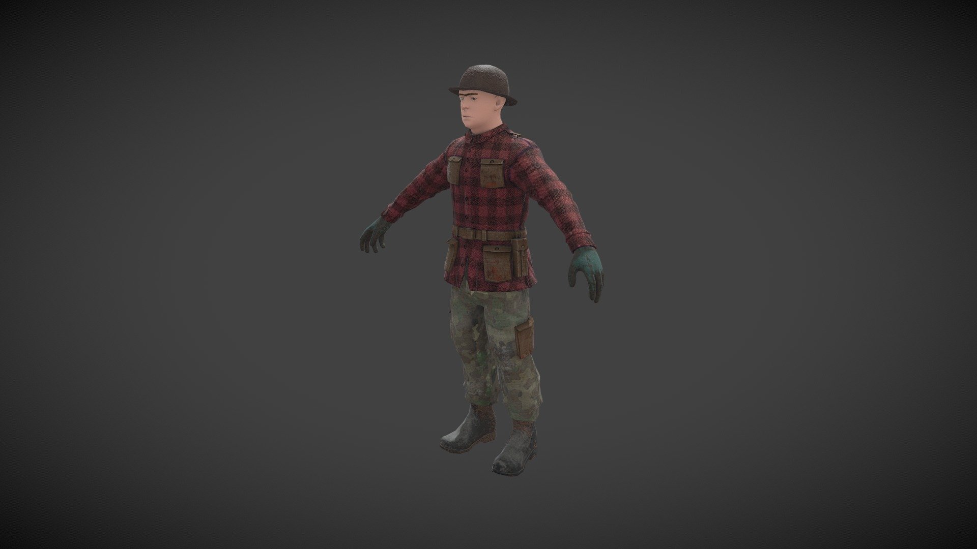 Soldier - 3D model by RickySkinder [4c704e4] - Sketchfab