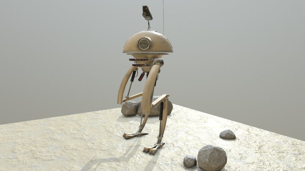Recon robot - 3D model by zipli [4c7151b] - Sketchfab