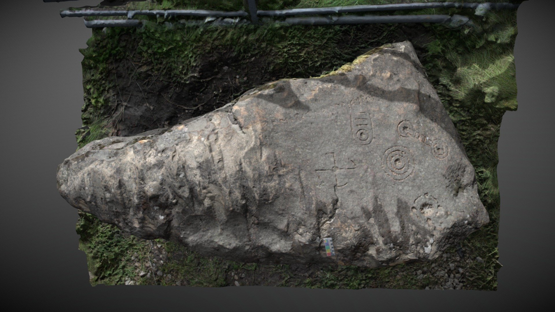Eccup Moor Lane (Modern) - Download Free 3D model by England's Rock Art ...