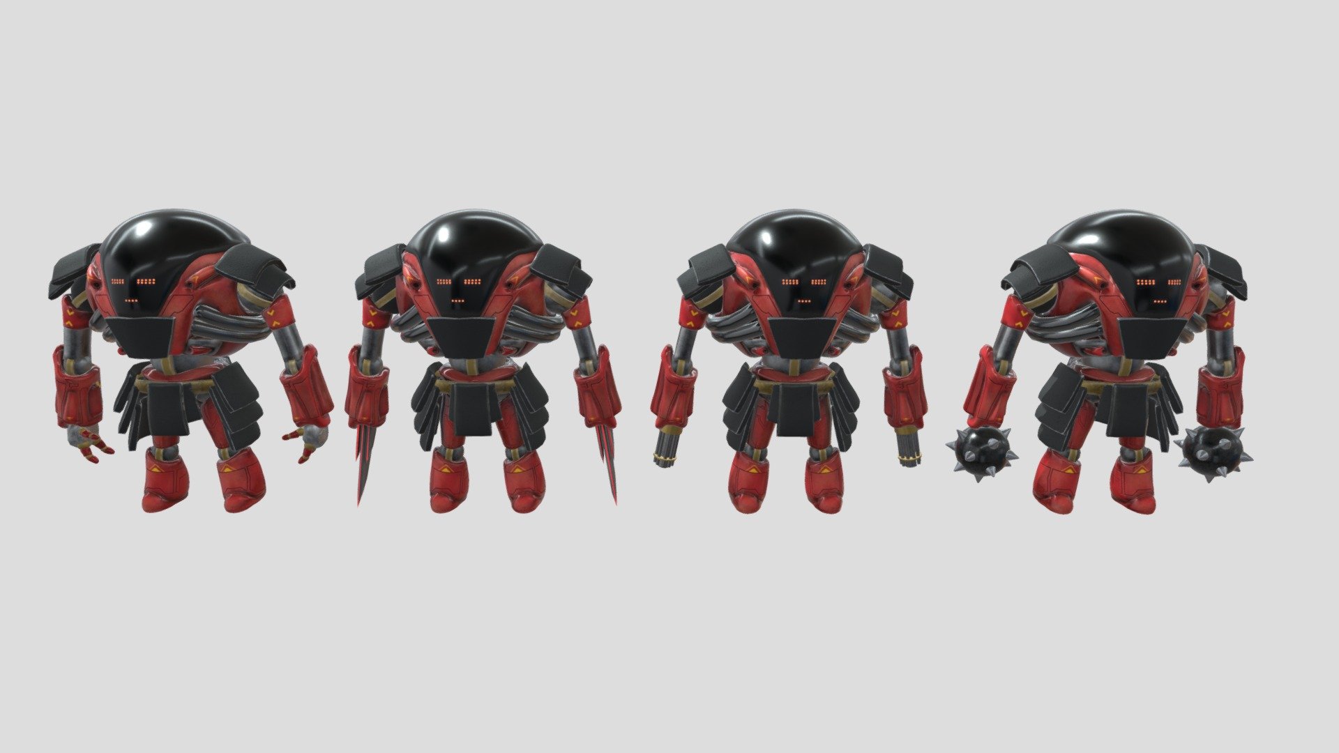 Bot Asset Pack - 3D model by Bwinji Shamutete (@MangyMedusa) [4c734e5 ...