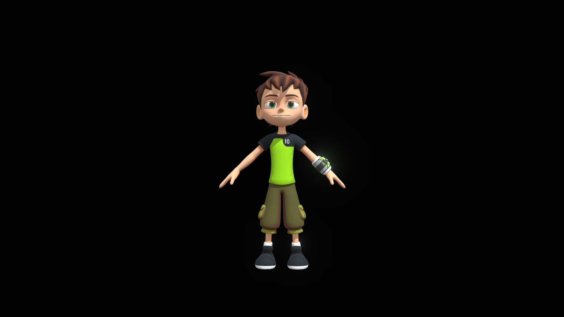 Ben - 3D model by SpongeBot TronPants3903 (@SpongeBotTronPants3903) [4c73bed] - Sketchfab