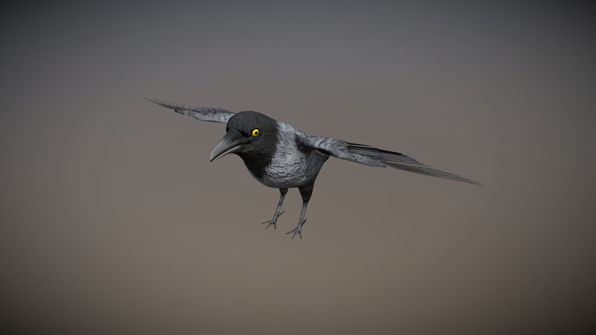 Crow - 3D model by Innowise: Experimental Models 3D Catalogue ...