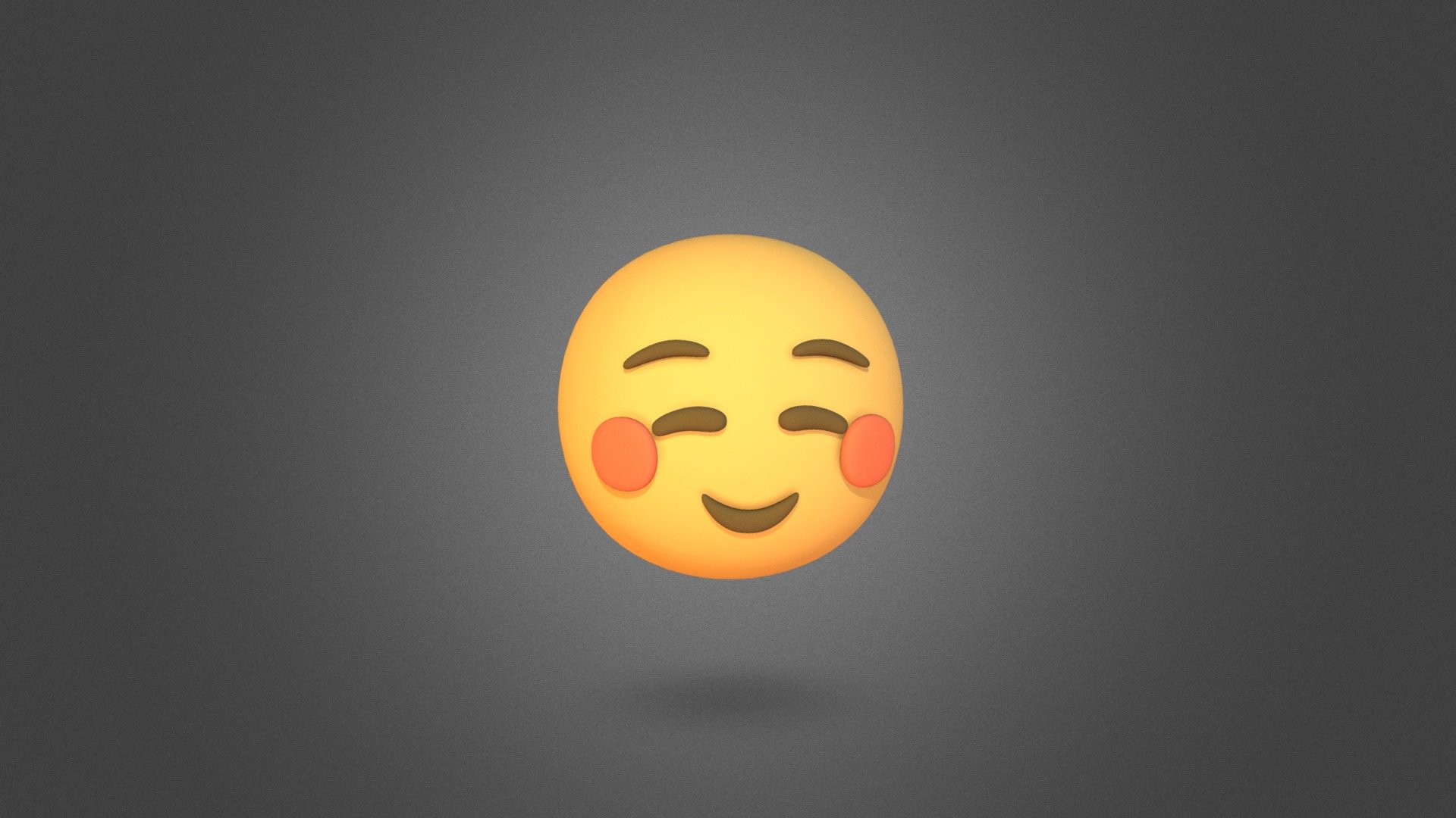Smiling Face Emoji - Buy Royalty Free 3D model by burakonur99 [4c750ca ...