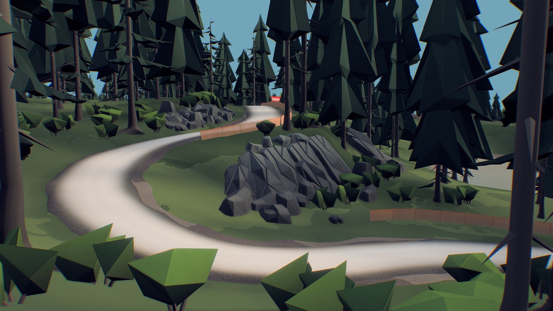 Cartoon Rally Track Finland - Buy Royalty Free 3D model by RCC Design ...