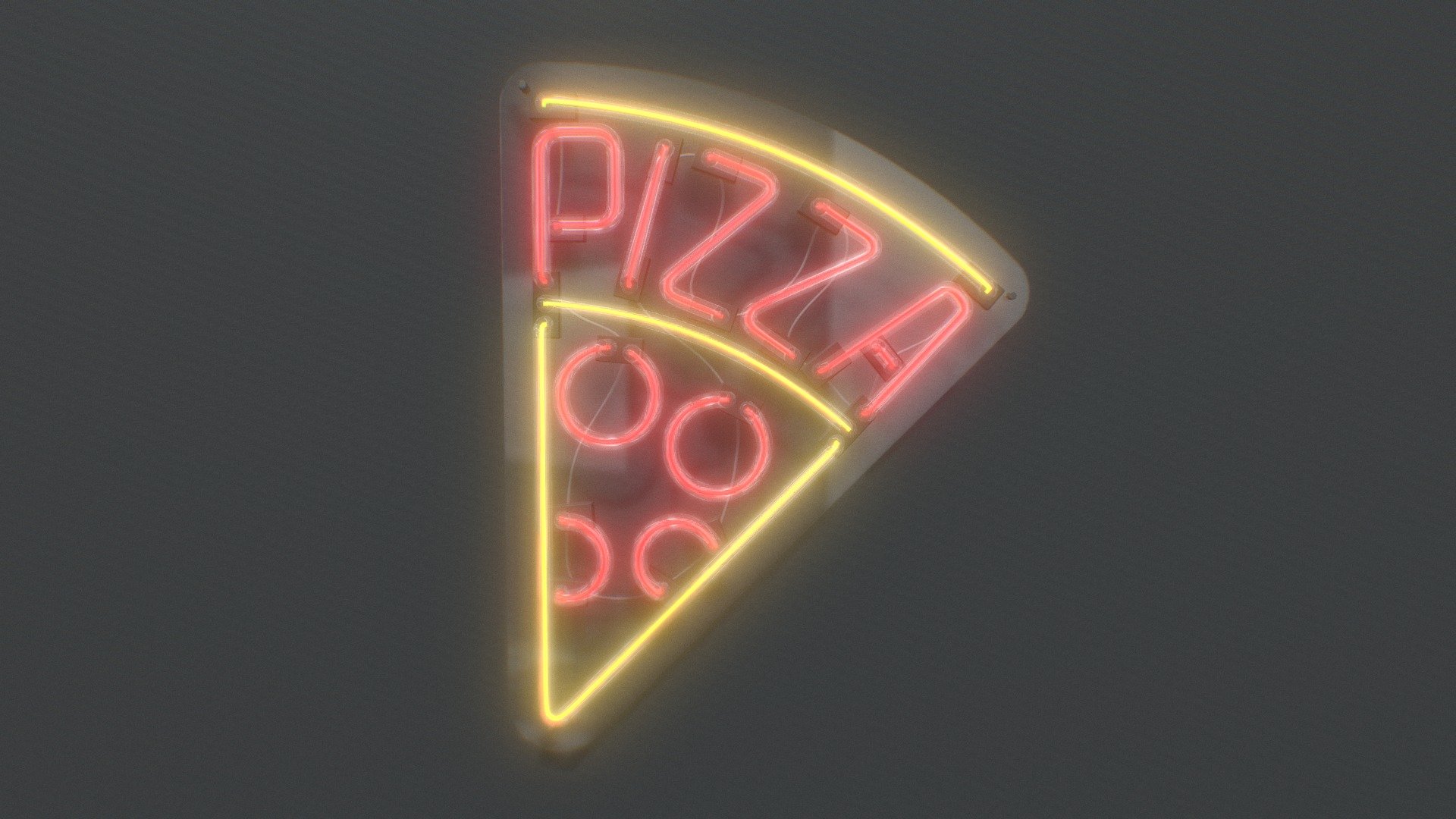 Pizza 2 - Neon Sign - Buy Royalty Free 3D model by NEONPLEX [4c78cf6] - Sketchfab Store