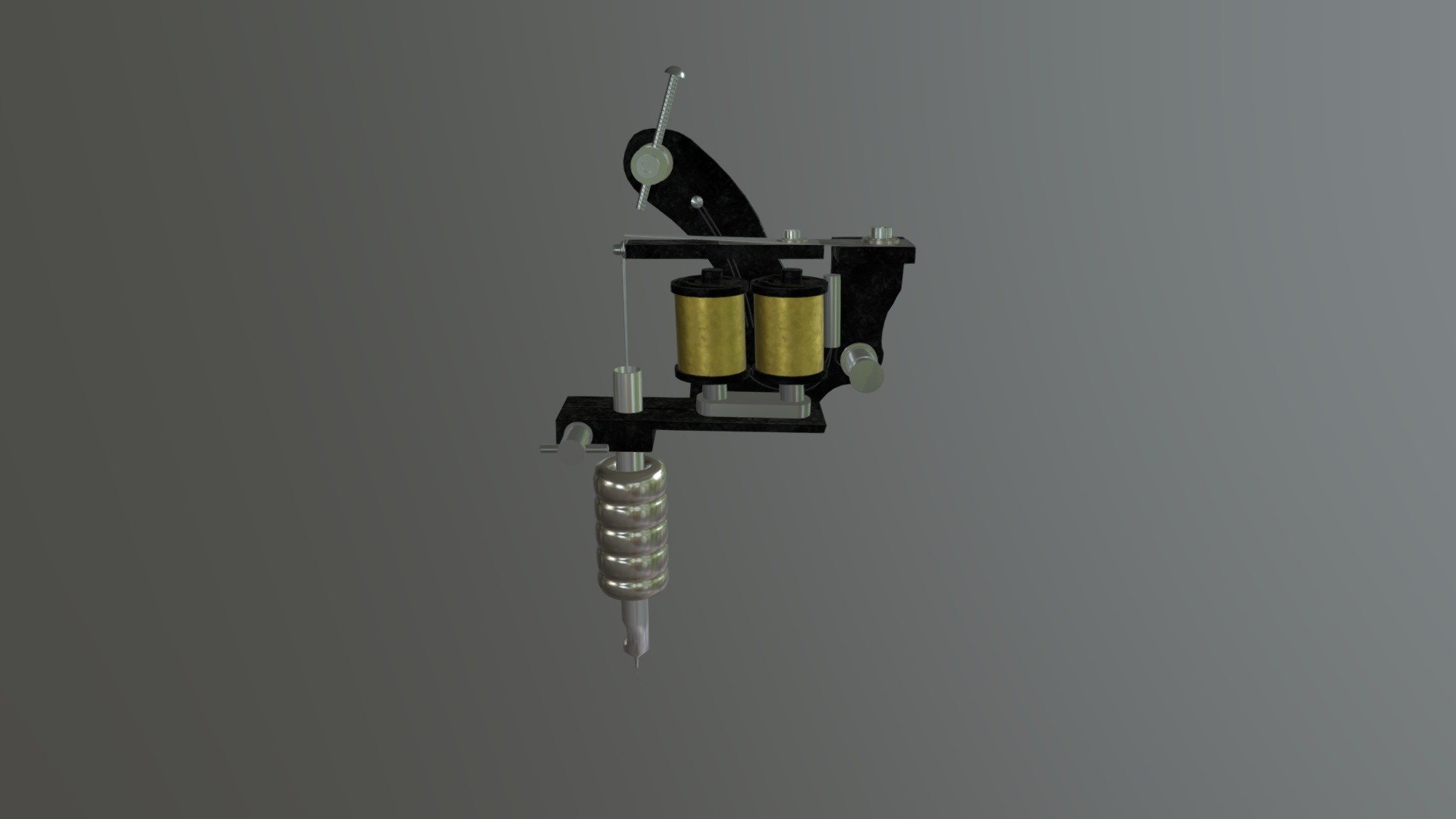 Tattoo Machine - 3D model by AHRE [4c7ada9] - Sketchfab