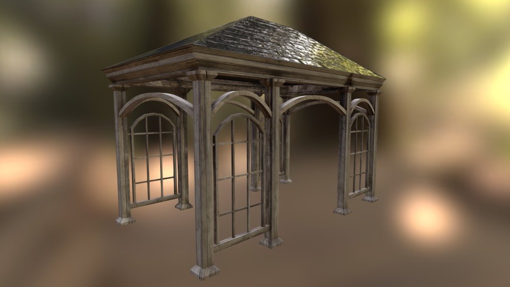 Gazebo - 3D model by Emese (@ArmixPortal) [4c7aee7] - Sketchfab