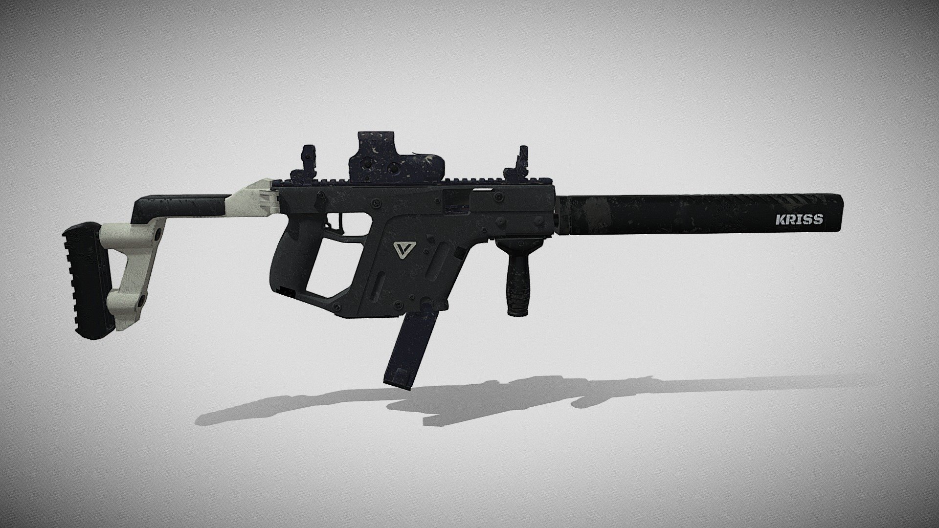 Kriss Vector SMG - 3D model by South Assets (@SouthAssets) [4c7b0a5 ...