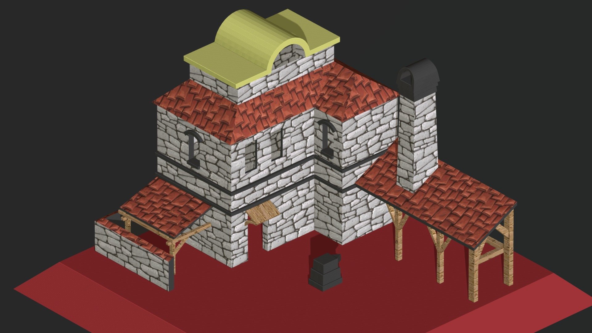 Roman Blacksmith - 3D model by fabian (@marigo.fabio) [4c7b822] - Sketchfab
