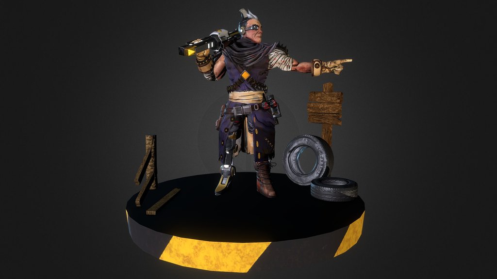 Character designs - A 3D model collection by RaphaelDay - Sketchfab