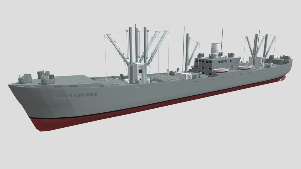 Support Ship - A 3D model collection by VladosBro - Sketchfab