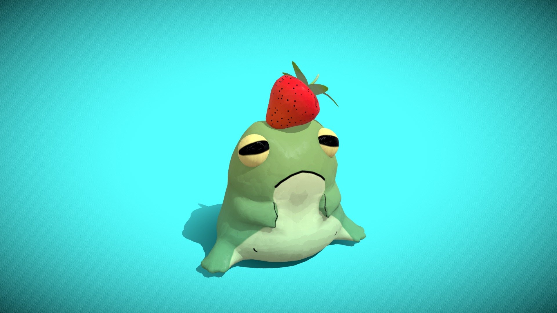 Froggy - 3D model by erwann.vanlandewick [4c7e741] - Sketchfab