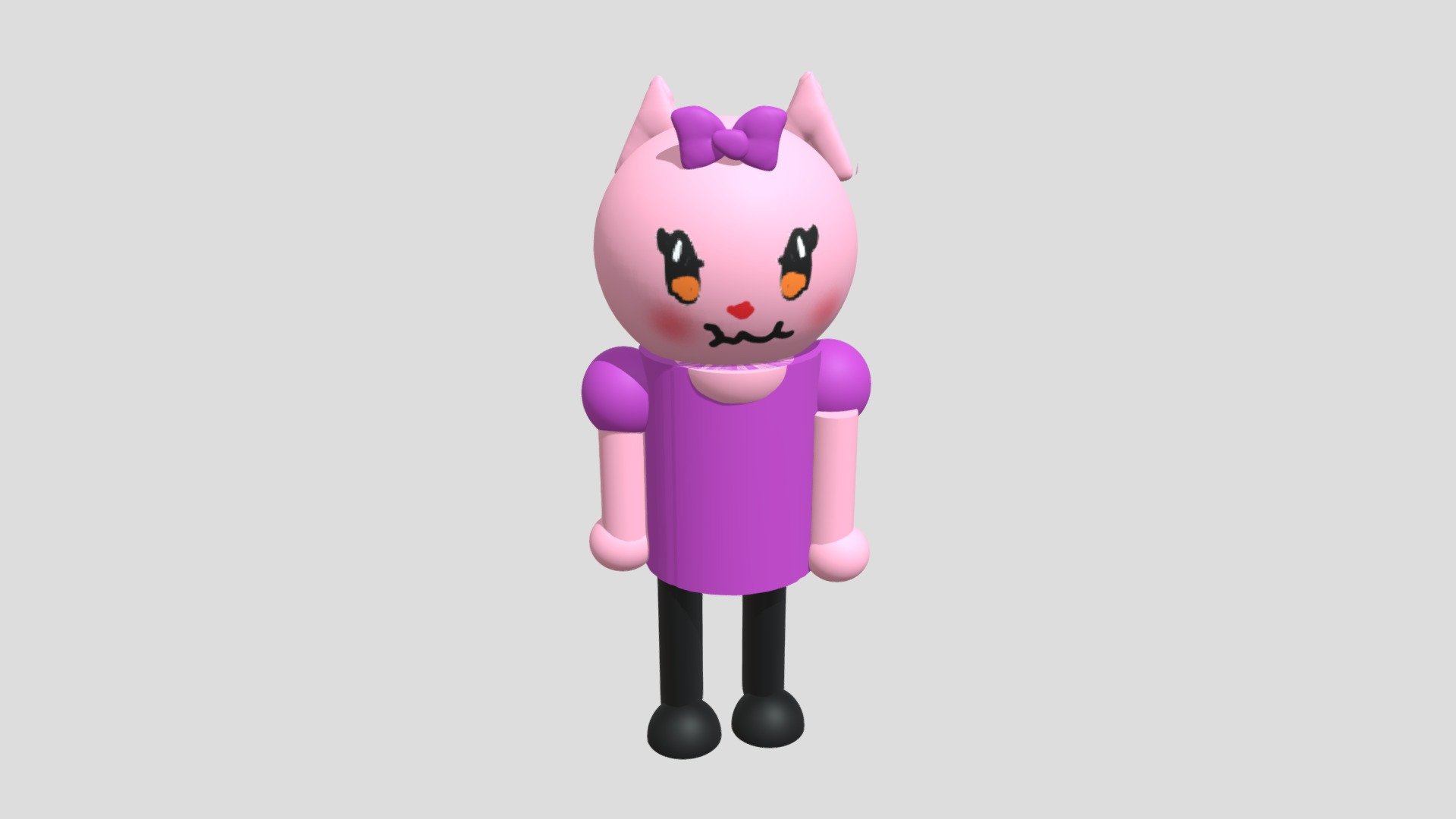 Kittie (High School Update) By Kara Arts - Download Free 3D model by ...