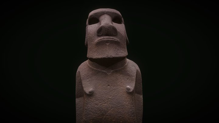 Moai 3D models - Sketchfab