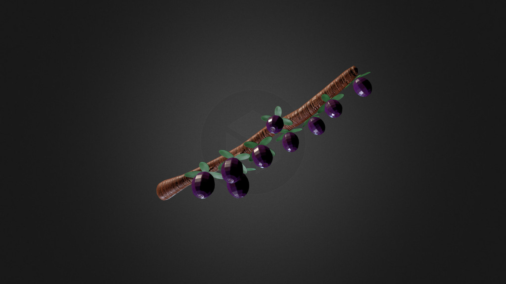 Berries - Download Free 3D model by Matt LeMoine (@Matt_LeMoine ...