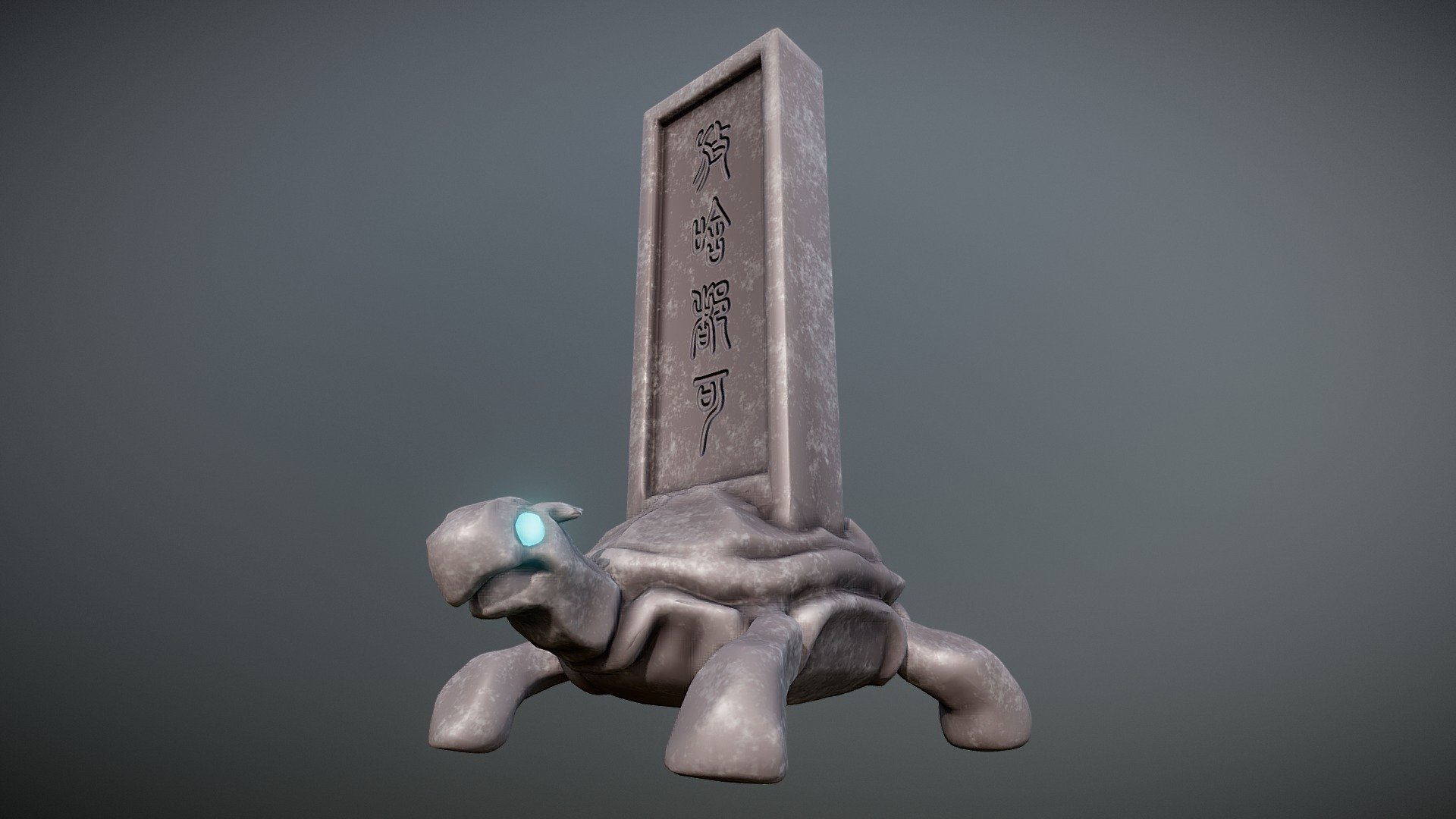 BiXi: A Mythological Tortoise - Download Free 3D model by YunXi Zheng ...