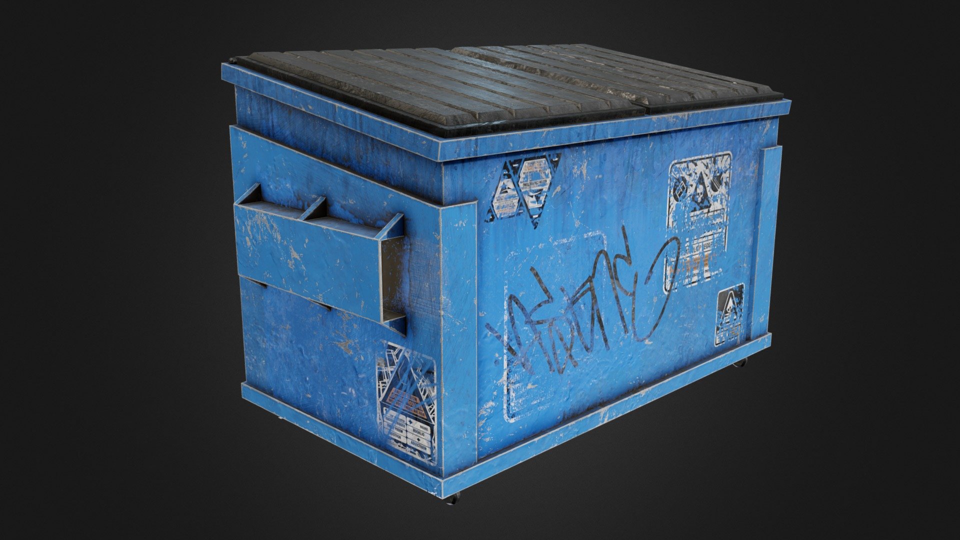 Dumpster - Download Free 3D model by xylvnking [4c809a8] - Sketchfab