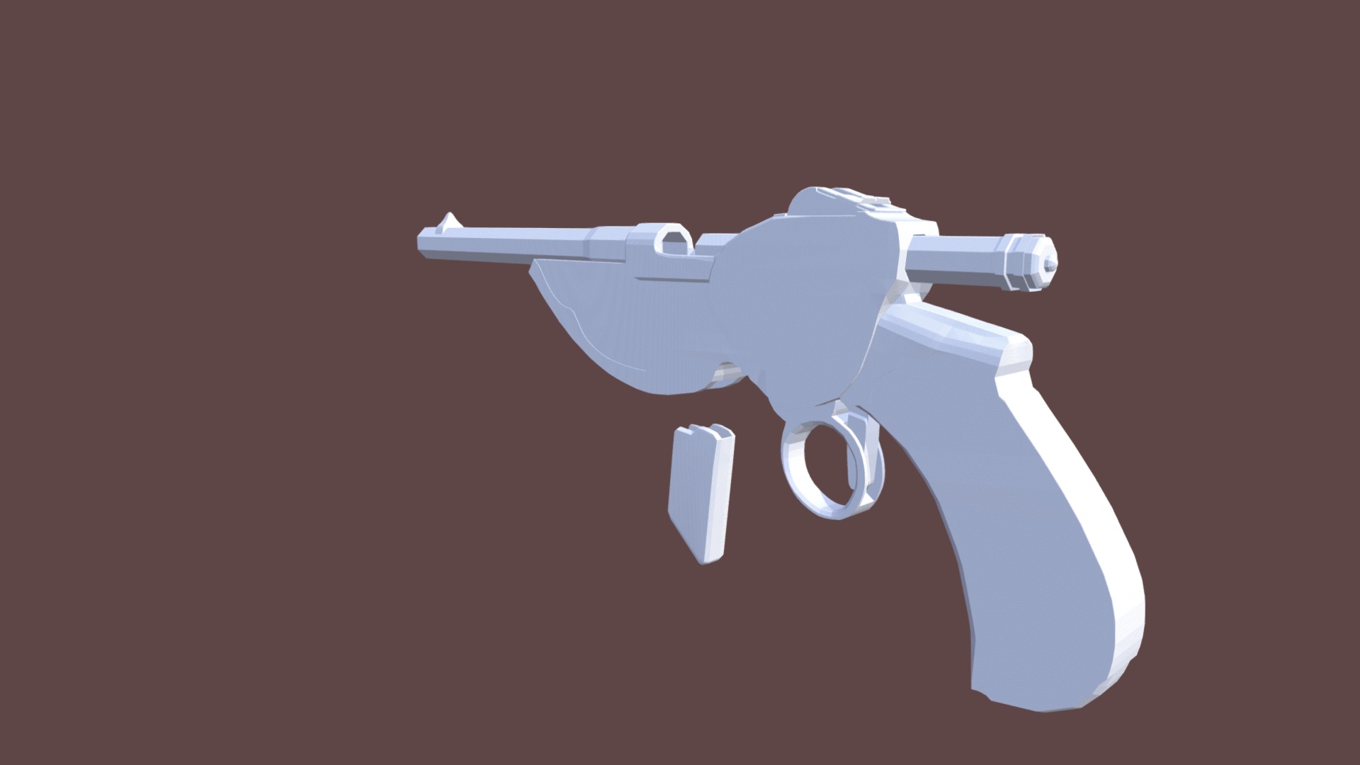 Bittner Revolving Pistol Mod 1983(Week1_Update) - 3D model by Harley ...