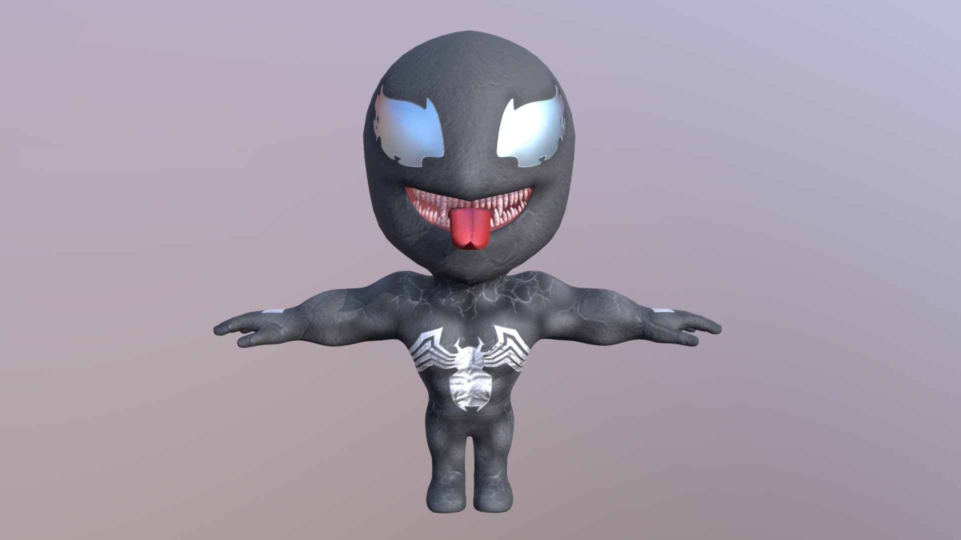 Venom Kid - Buy Royalty Free 3D model by Pixelbox Studio ...