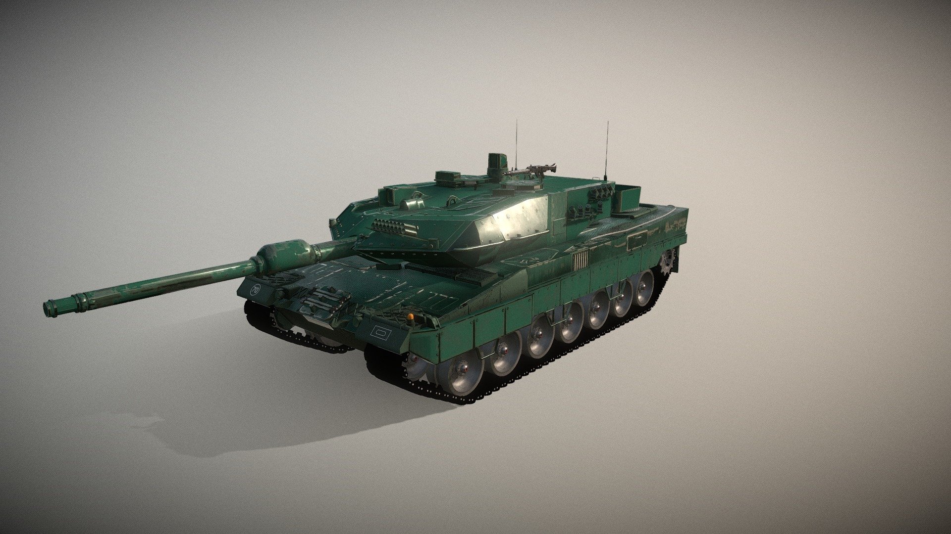 Leopard_2A6 - Buy Royalty Free 3D model by cgpresso [4c8299b ...