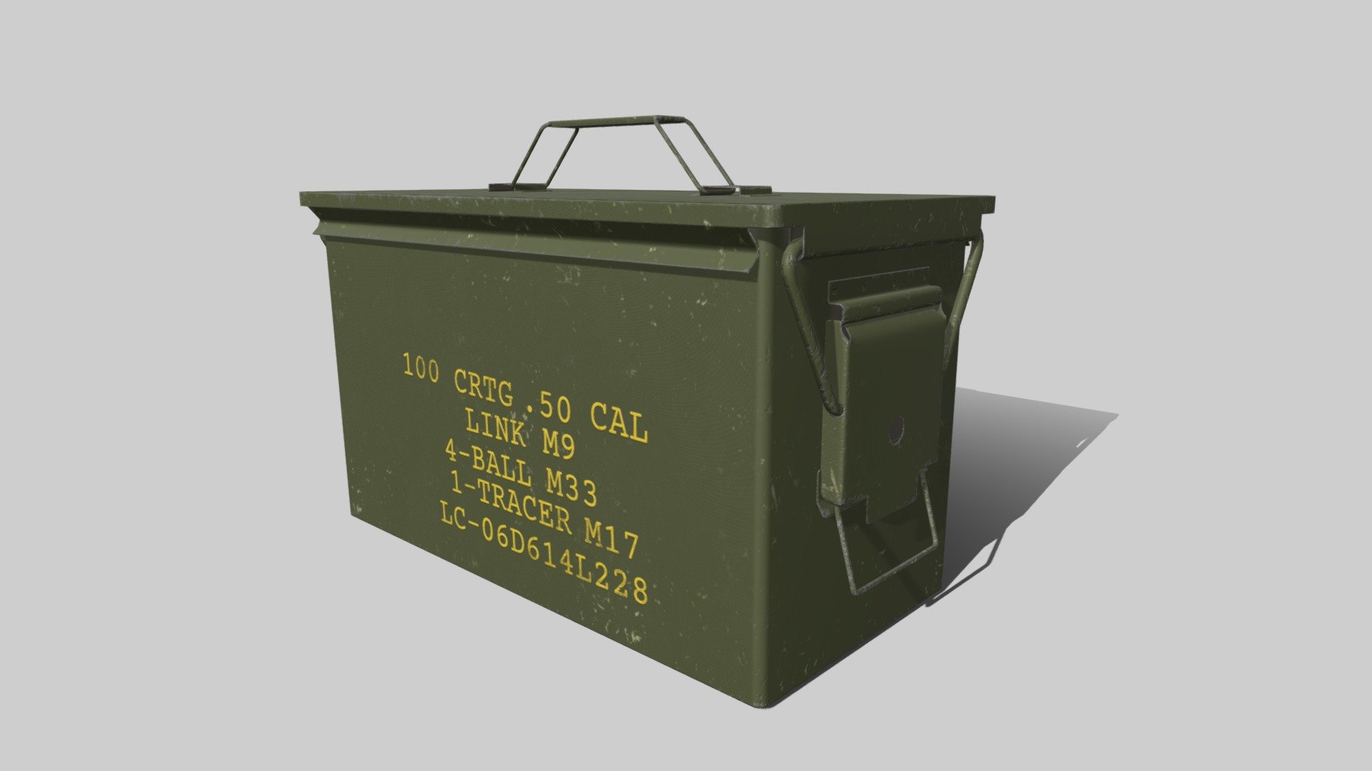 Metal Ammo Box - Buy Royalty Free 3D model by 3.99 SHOP (@supunbas ...