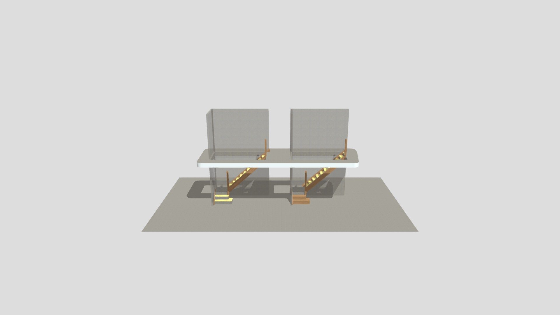 ModerniseYourStairs_ReplacementOakStairOnly - Download Free 3D model by ...