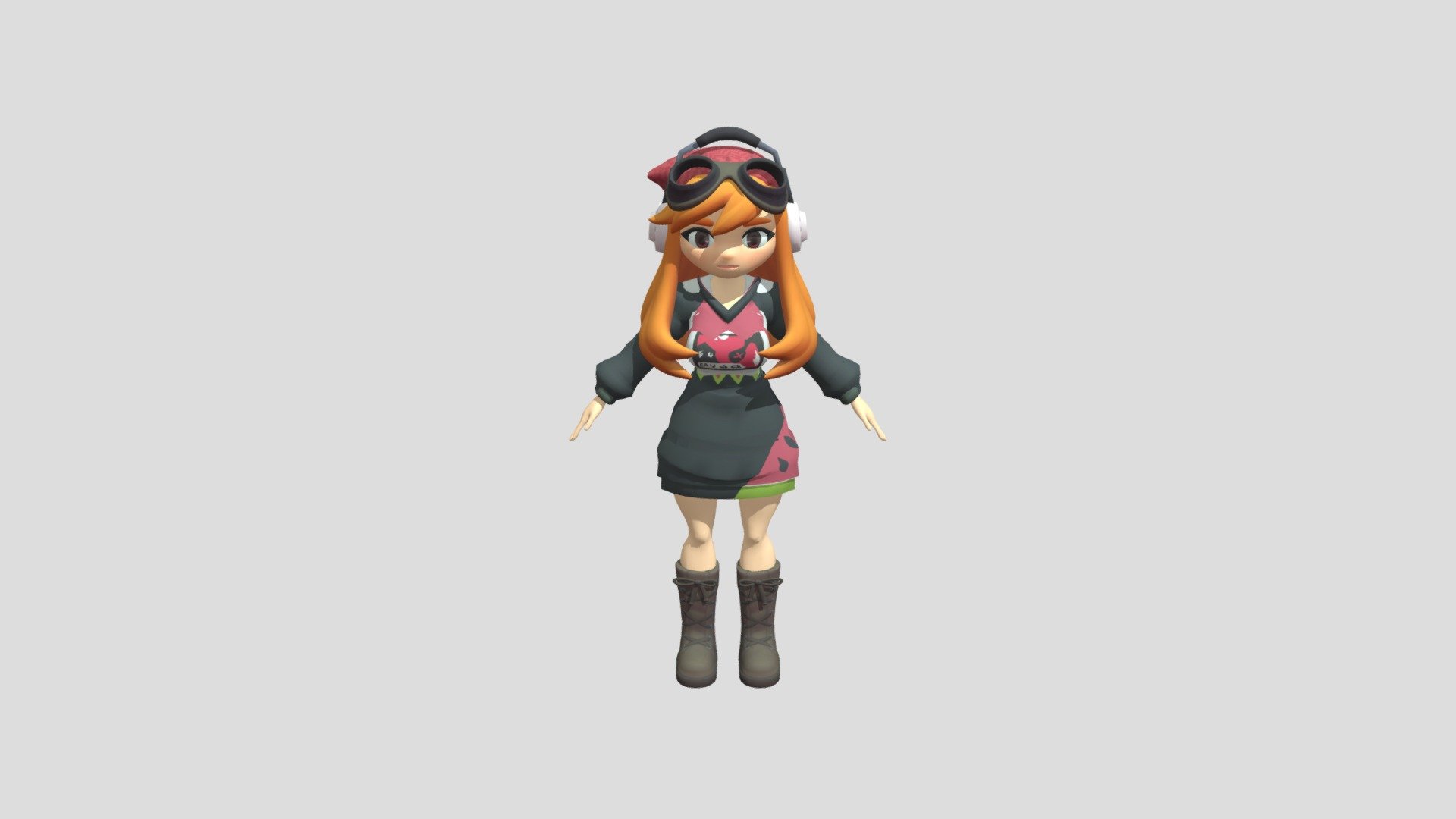 Adult Meggy - Download Free 3D model by Wm2547 [4c89b37] - Sketchfab