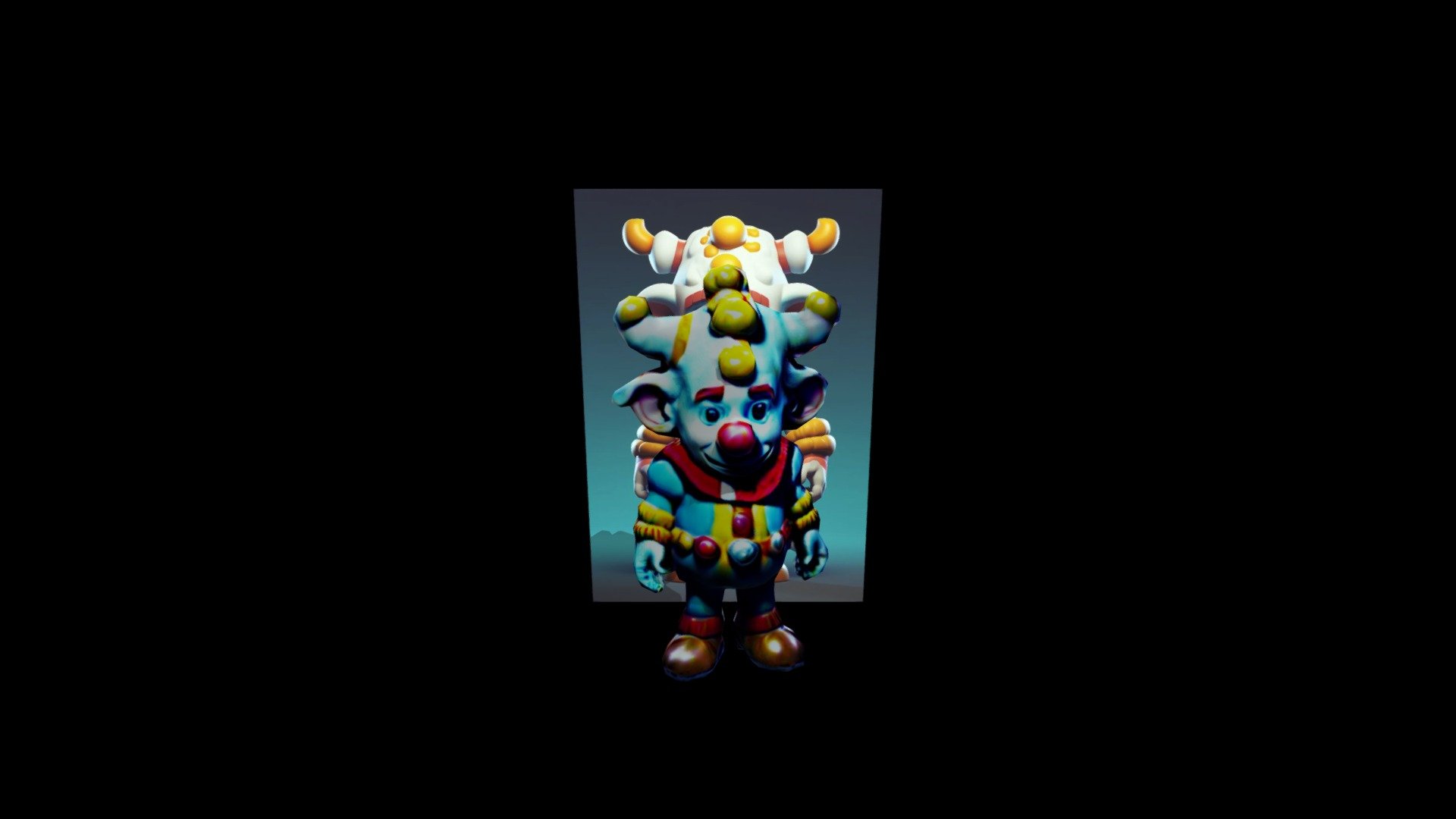 toy figurine of a cartoon character. It feature - Download Free 3D ...
