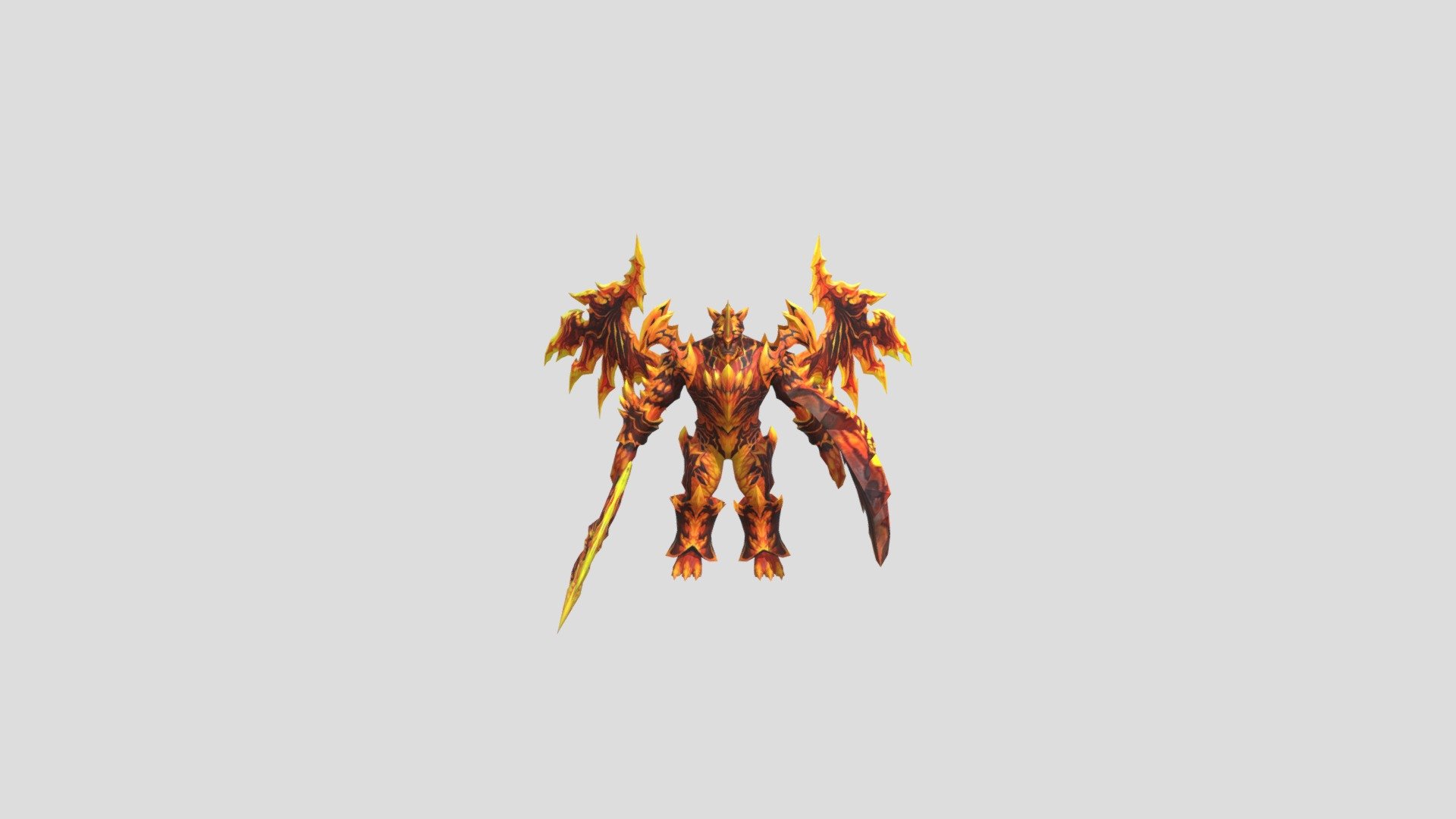 Monster Draconian Lancer Super Elite King's raid - Download Free 3D ...