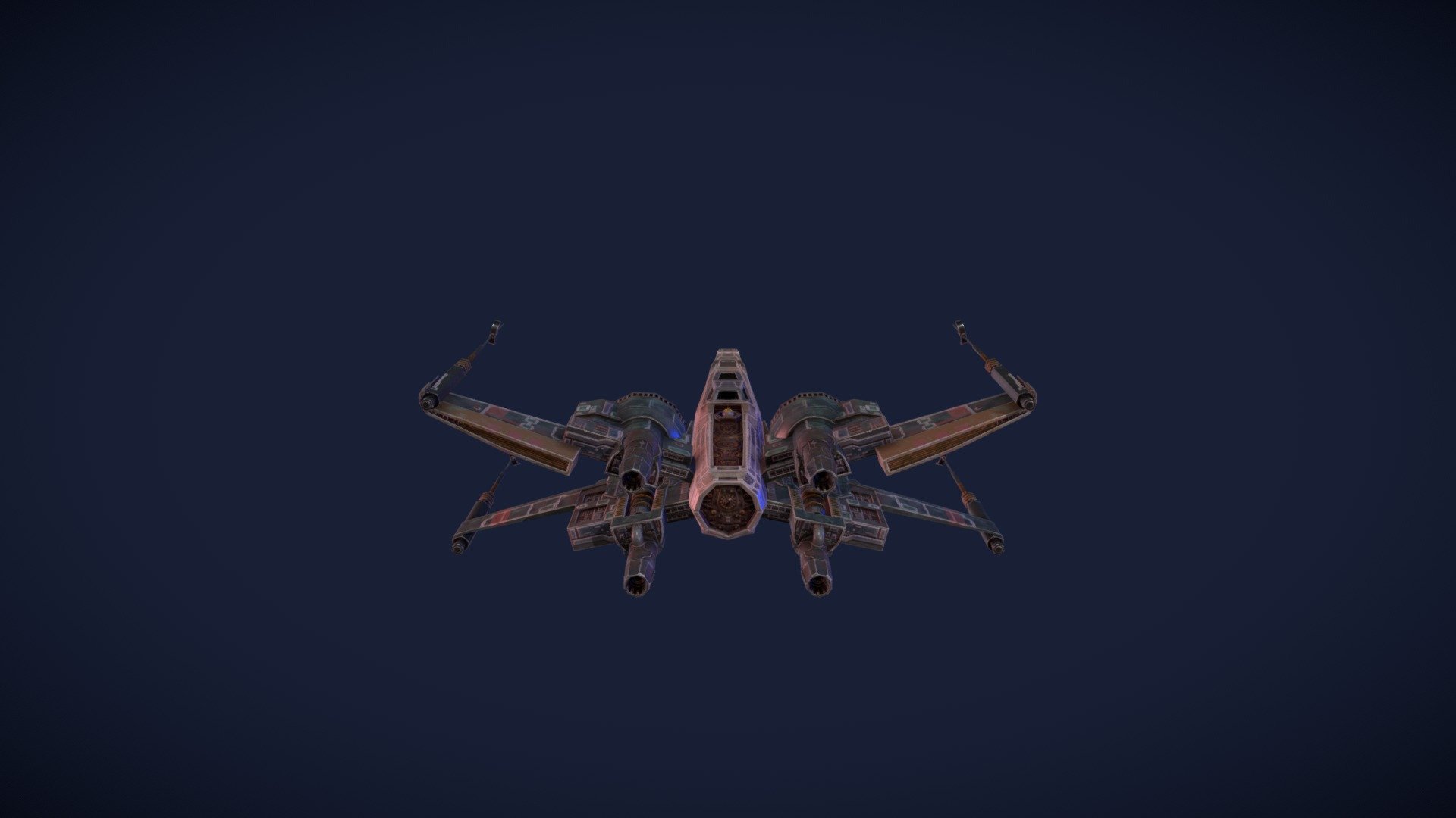 X-WING - 3D model by JWEI02 [4c8c8b0] - Sketchfab