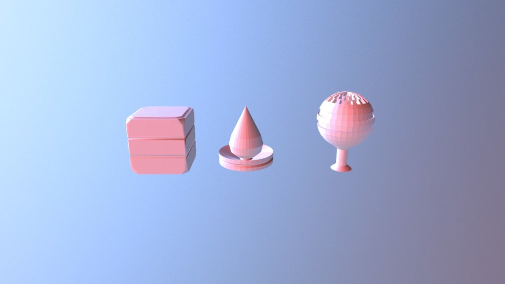 1. Mesh Modeling - 3D model by Kallin [4c8e22e] - Sketchfab