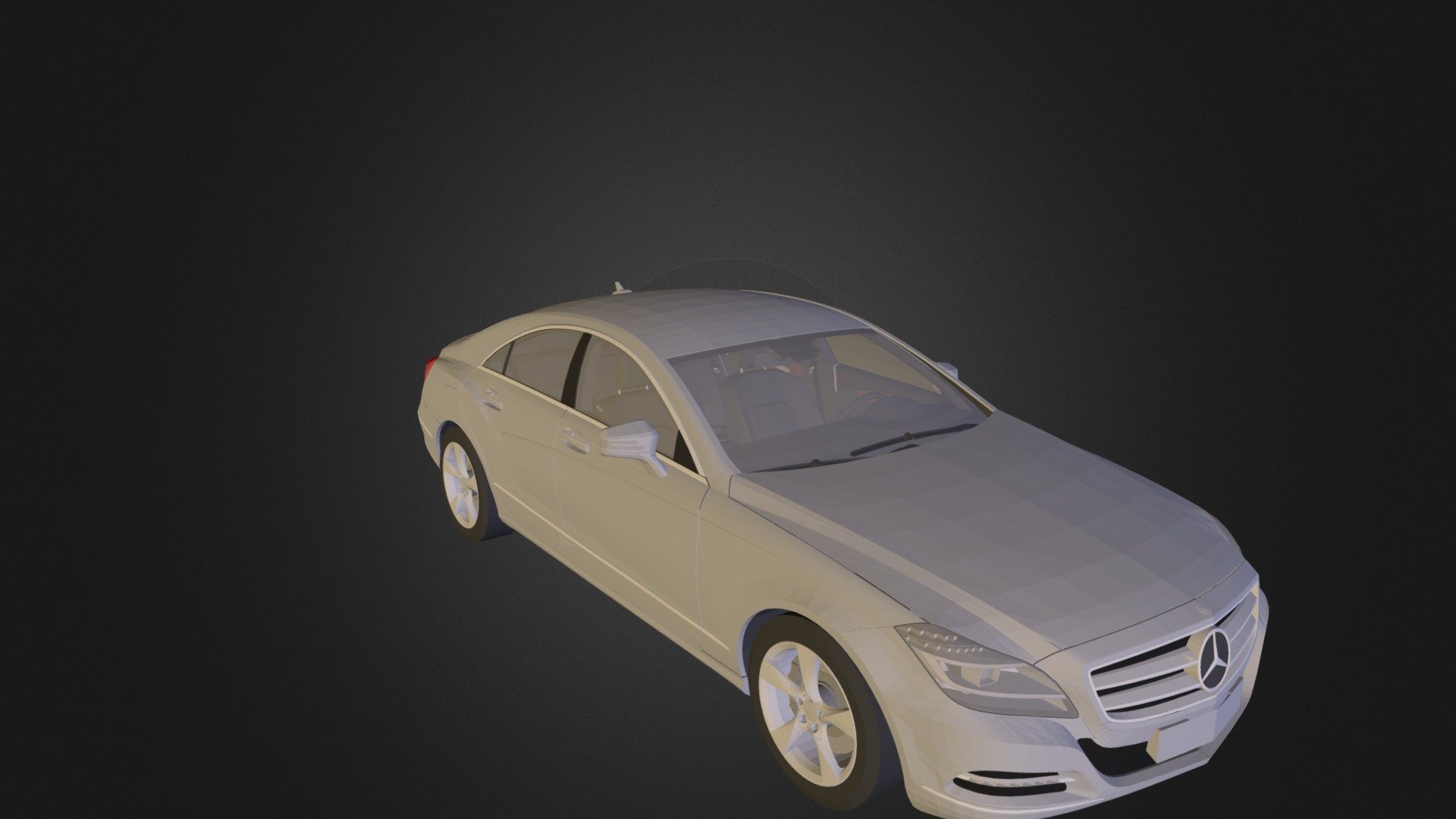 Mercedes-Benz CLS 350 - 3D model by MercedesSaigon.com [4c8ee03 ...