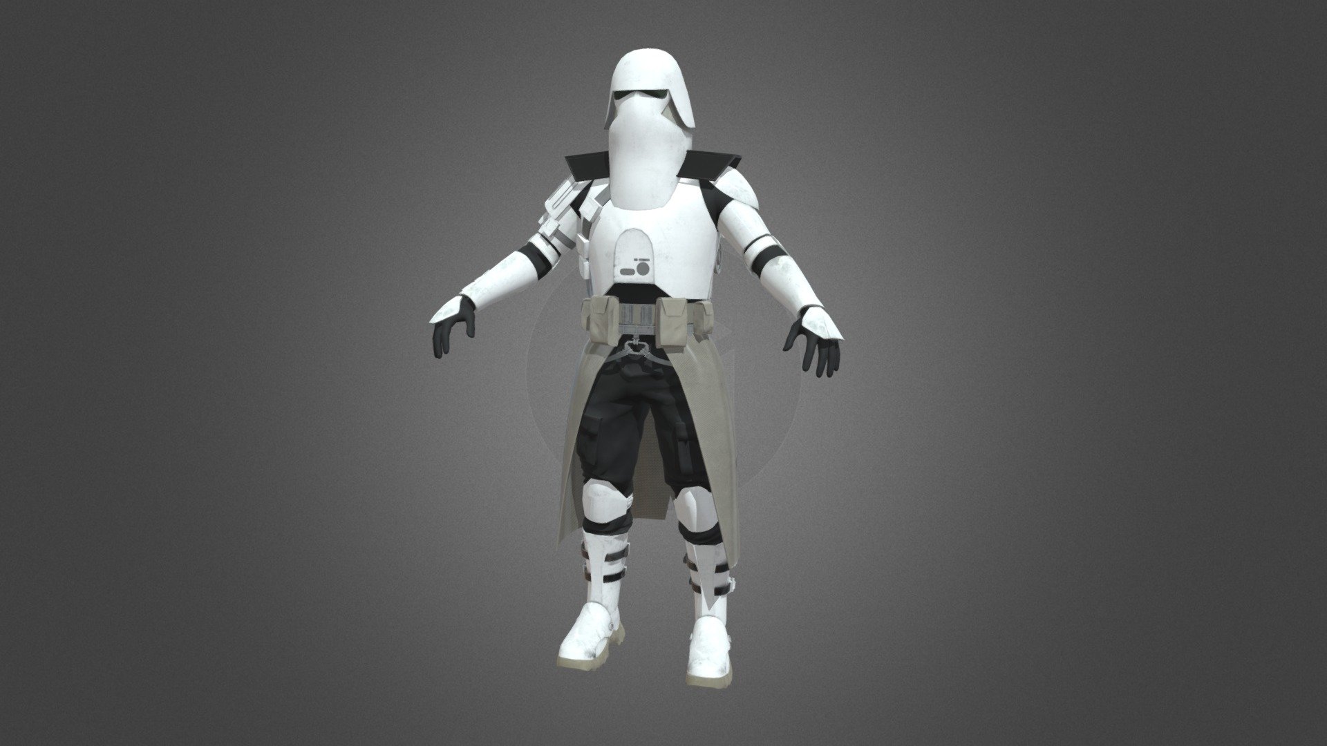 Star Wars: Galactic Marine Trooper - 3D model by Grady (@grady2104) [4c91e38] - Sketchfab