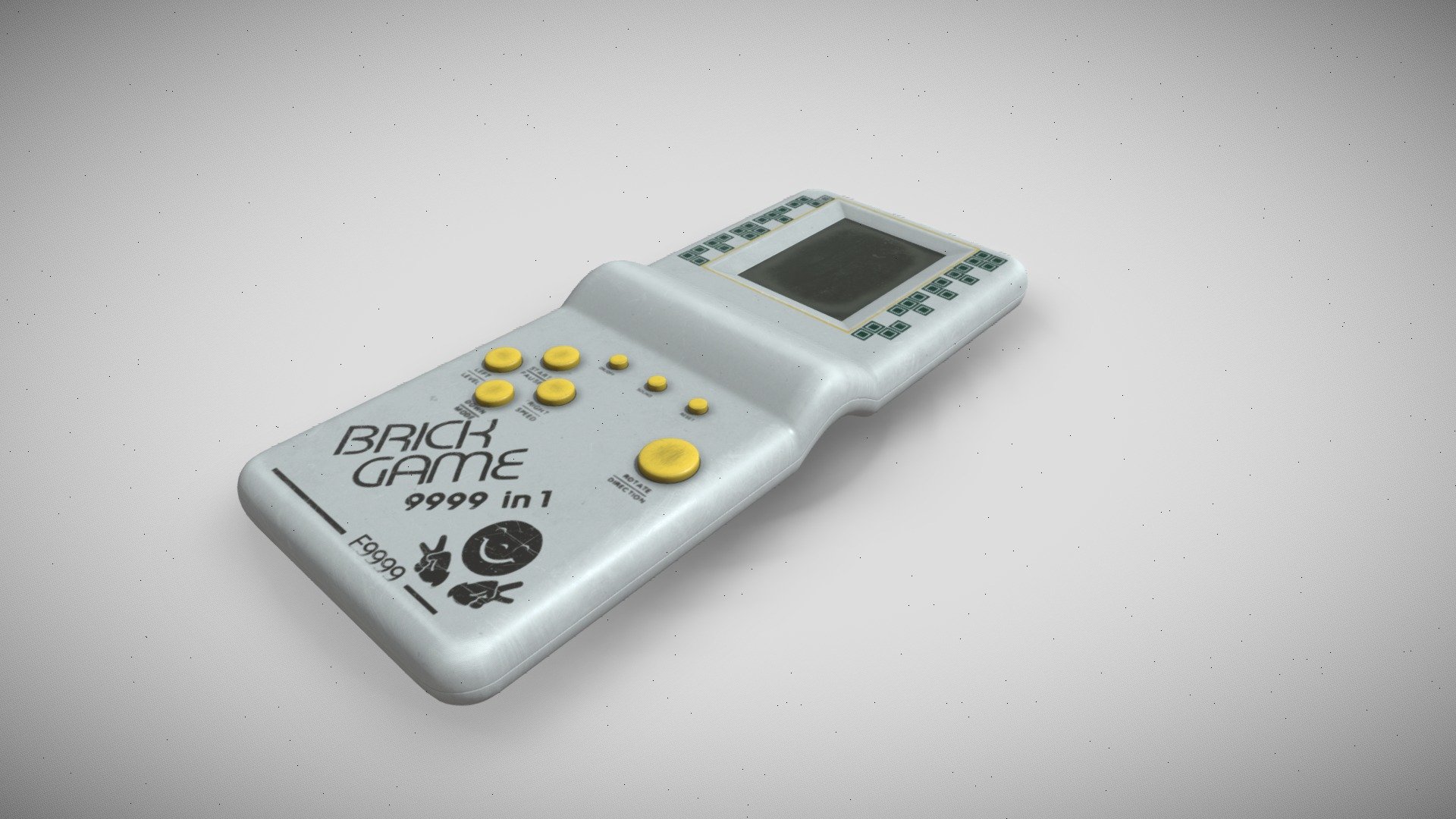 Brick Game 9999 in 1 - Download Free 3D model by vertexline3d [4c927cf ...